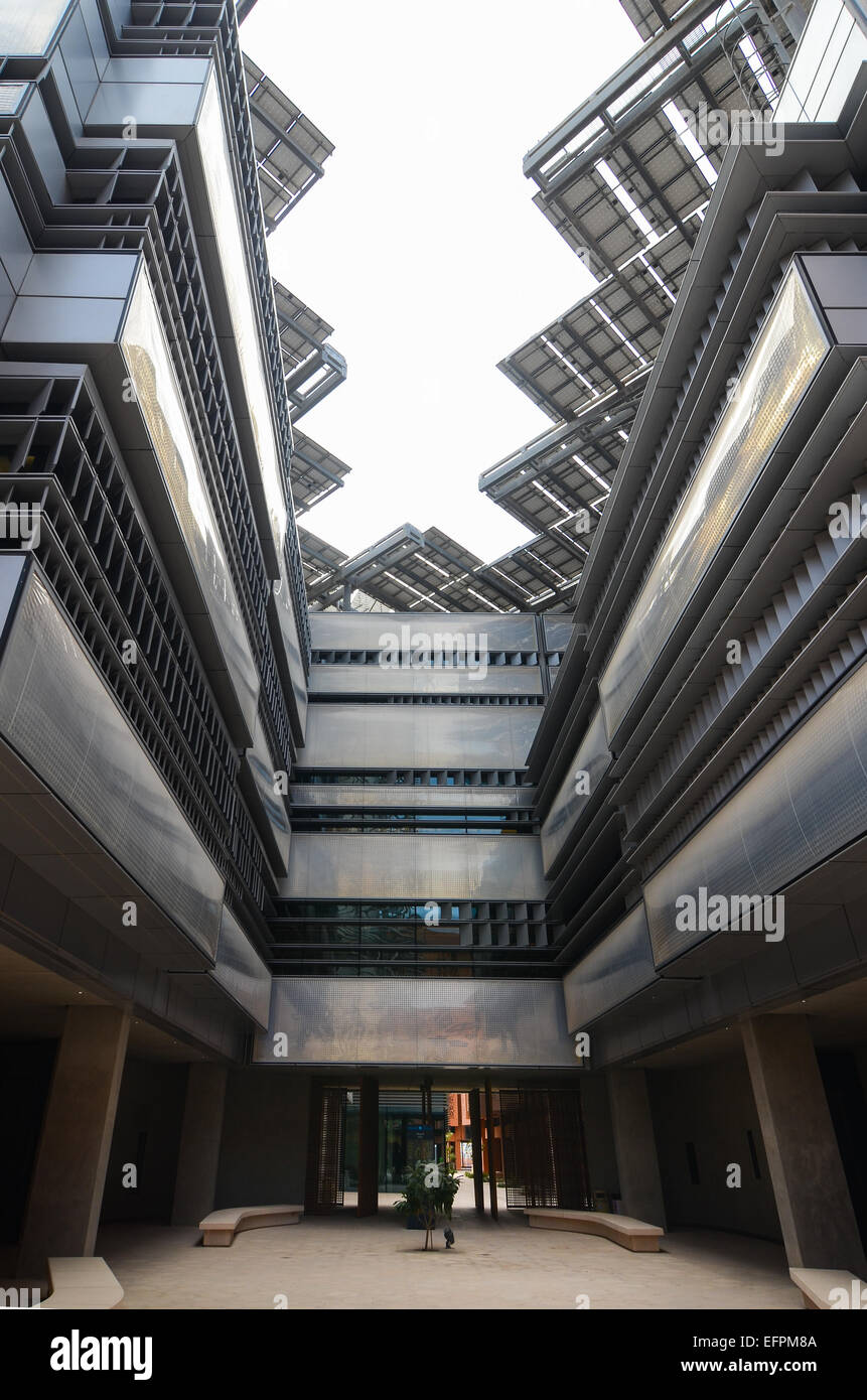 Masdar City in Abu Dhabi, UAE, described as "one of the most ...
