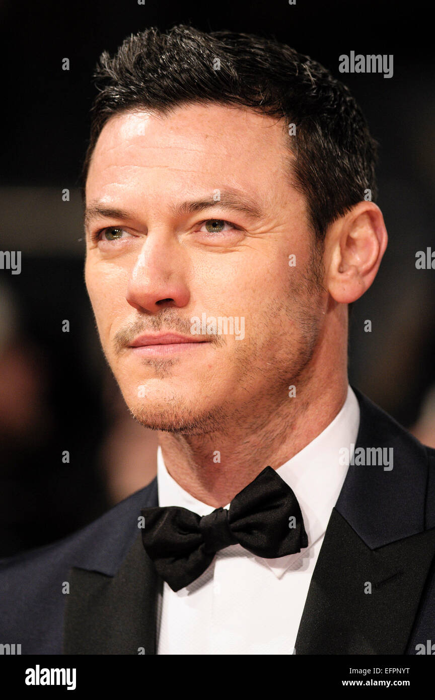 Luke Evans arrives on the red carpet for the EE BRITISH ACADEMY FILM ...