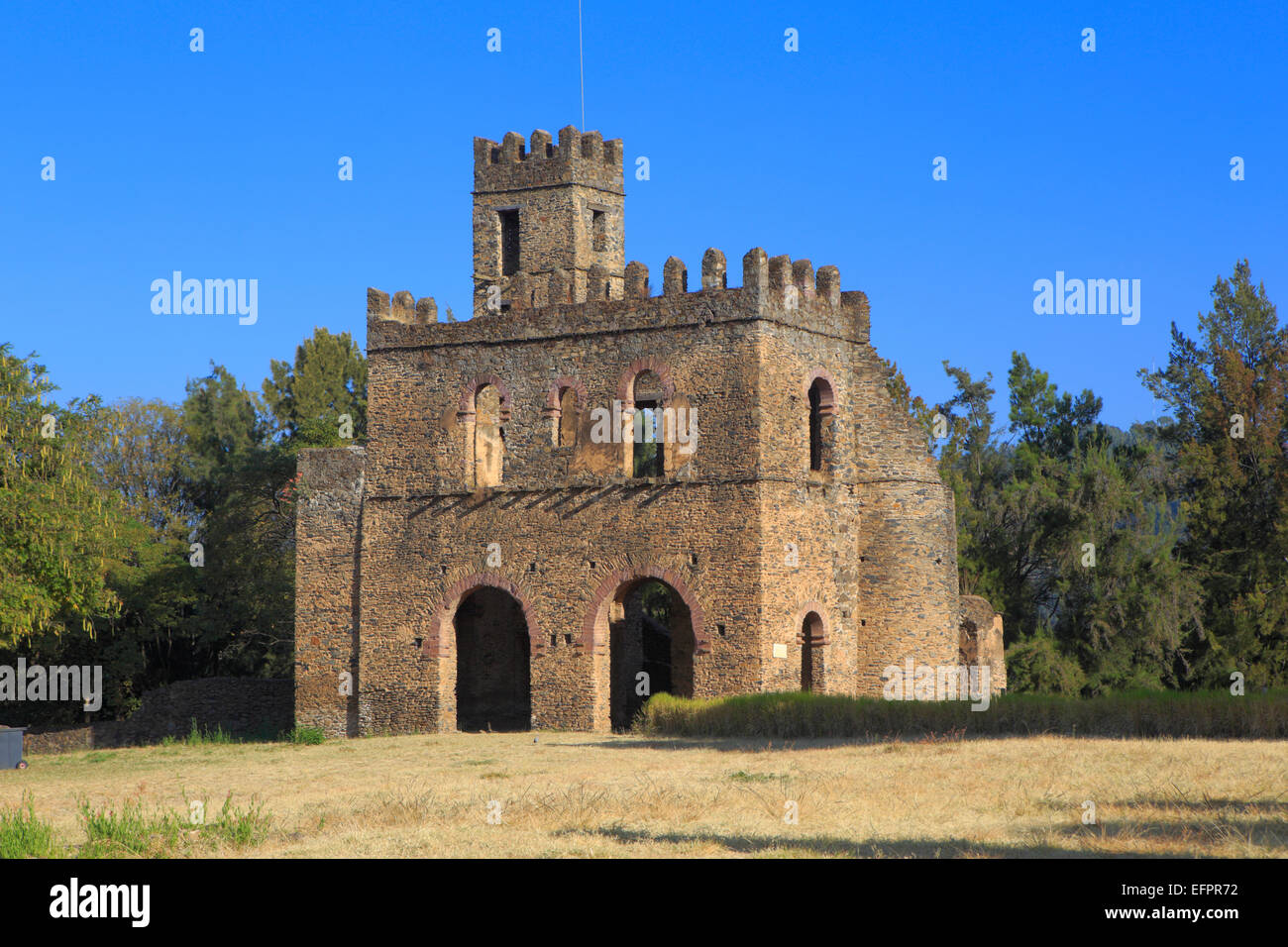 Fasil Gebbi complex (Fasilides Castle), Gonder, Amhara region, Ethiopia ...