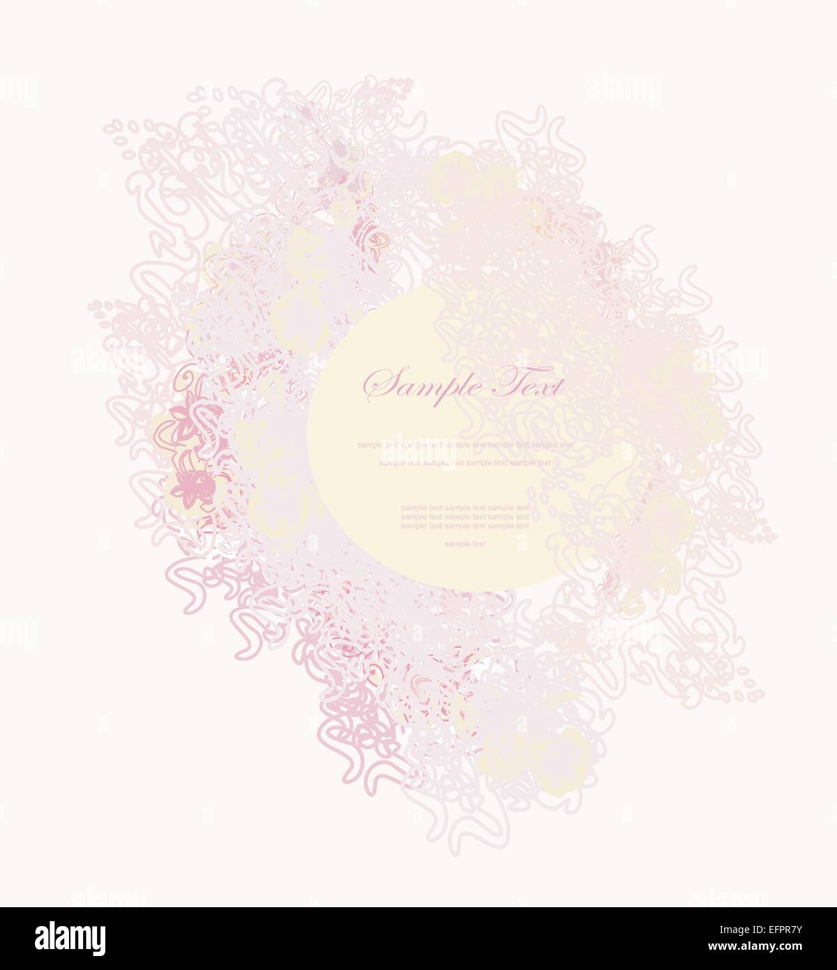 abstract invitation card Stock Vector Image & Art - Alamy