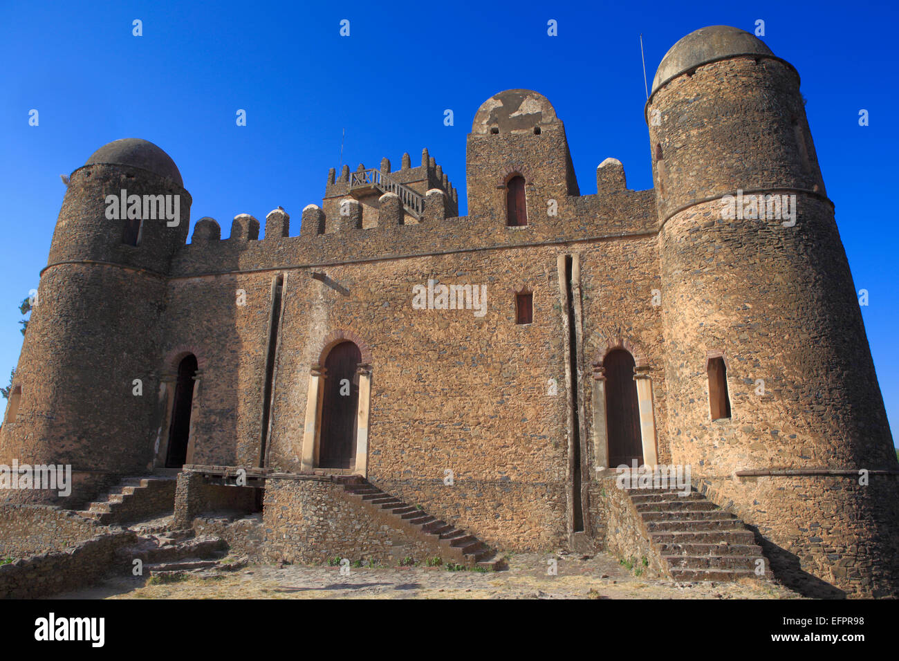 Fasil Gebbi complex (Fasilides Castle), Gonder, Amhara region, Ethiopia ...