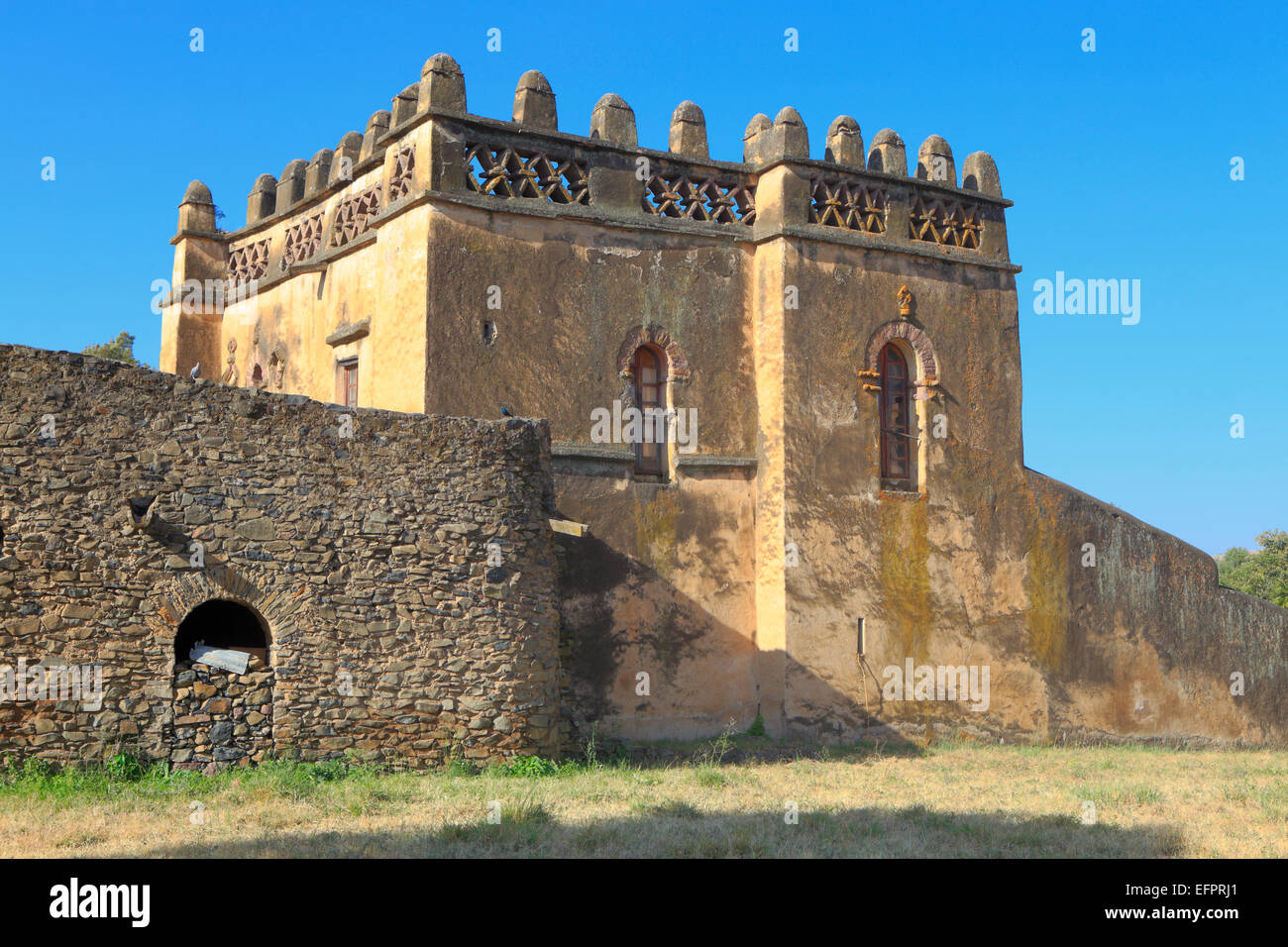 Fasil Gebbi complex (Fasilides Castle), Gonder, Amhara region, Ethiopia ...