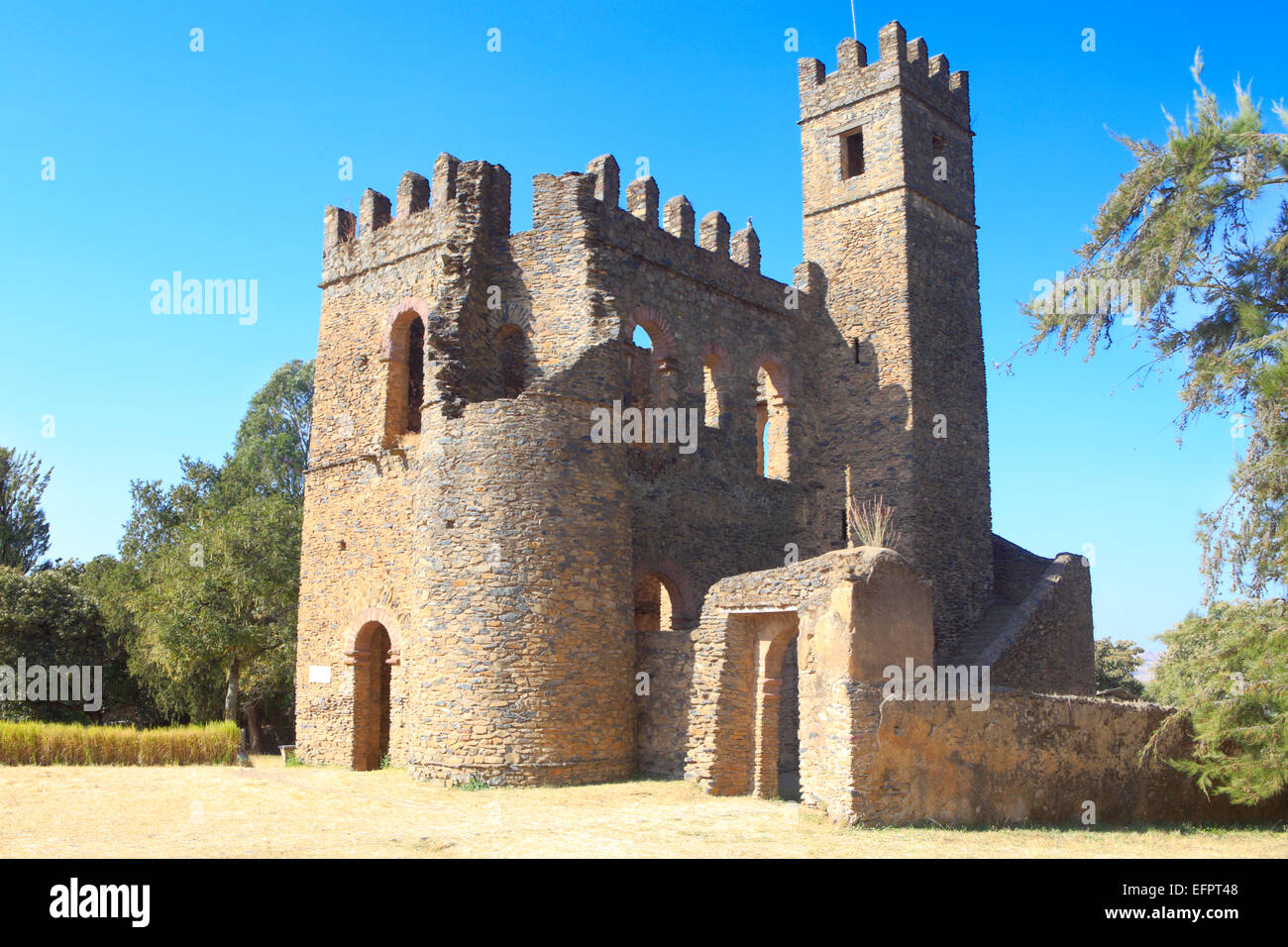 Fasil Gebbi complex (Fasilides Castle), Gonder, Amhara region, Ethiopia ...
