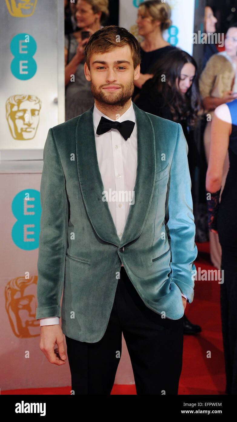 Actor Douglas Booth arrives at the 67th annual EE British Academy Film ...