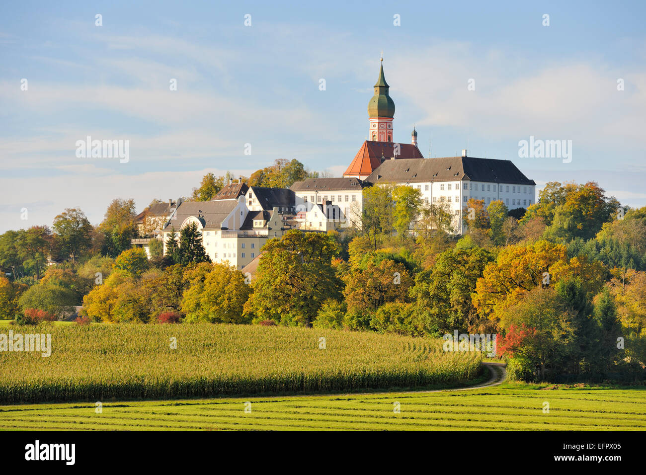 Kloster Andechs, Benedictine Monastery, Andechs, Upper Bavaria, Bavaria ...