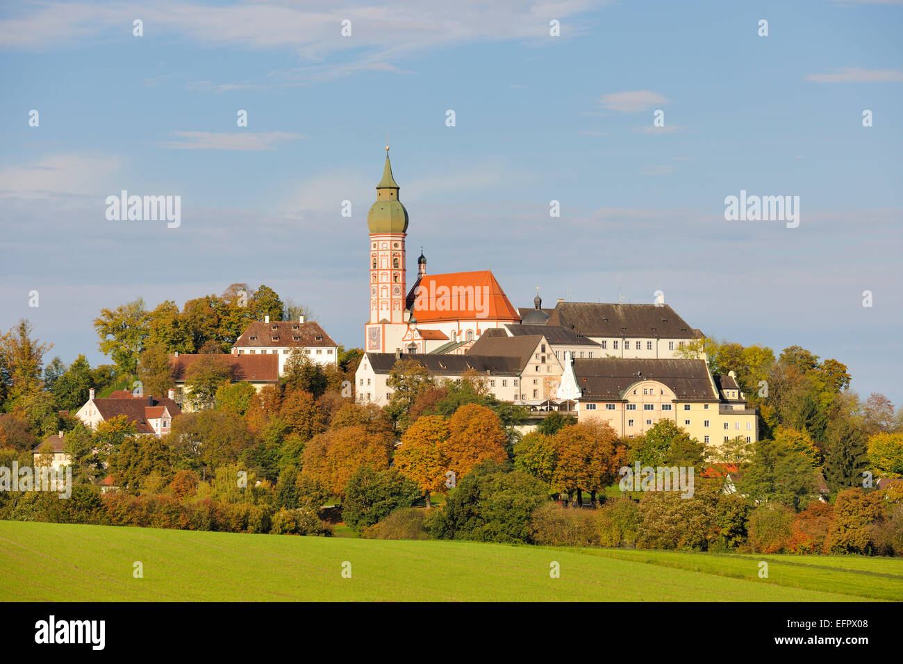 Kloster Andechs, Benedictine Monastery, Andechs, Upper Bavaria, Bavaria, Germany Stock Photo - Alamy