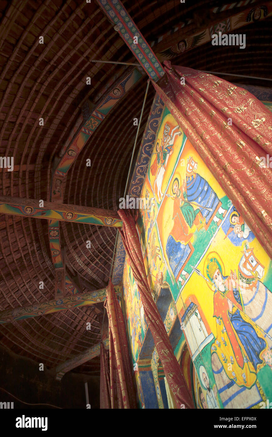 Bete Mariam church, Amhara region, Ethiopia Stock Photo - Alamy