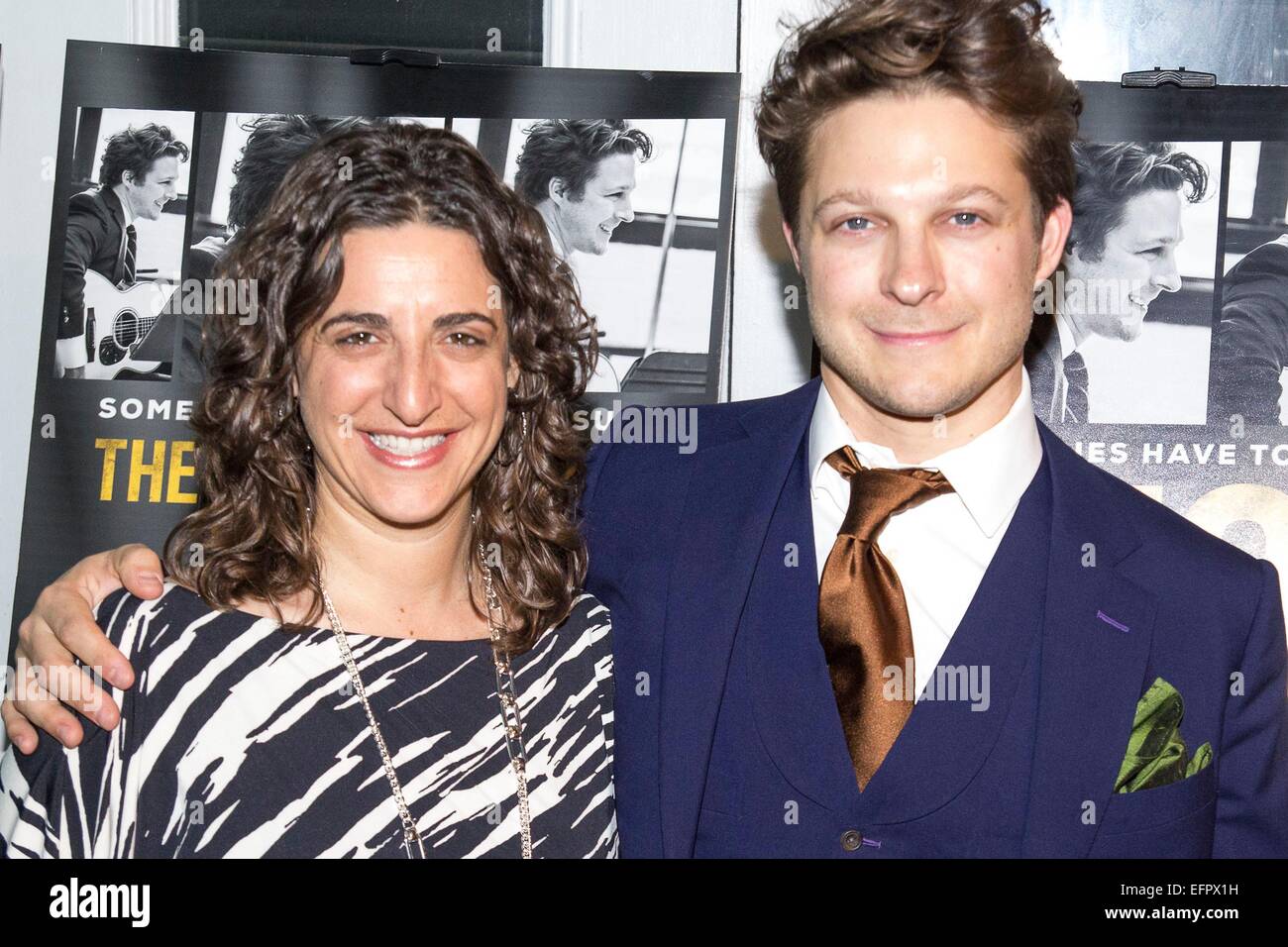 New York, NY, USA. 8th Feb, 2015. Eva Price, Ben Scheuer at arrivals ...