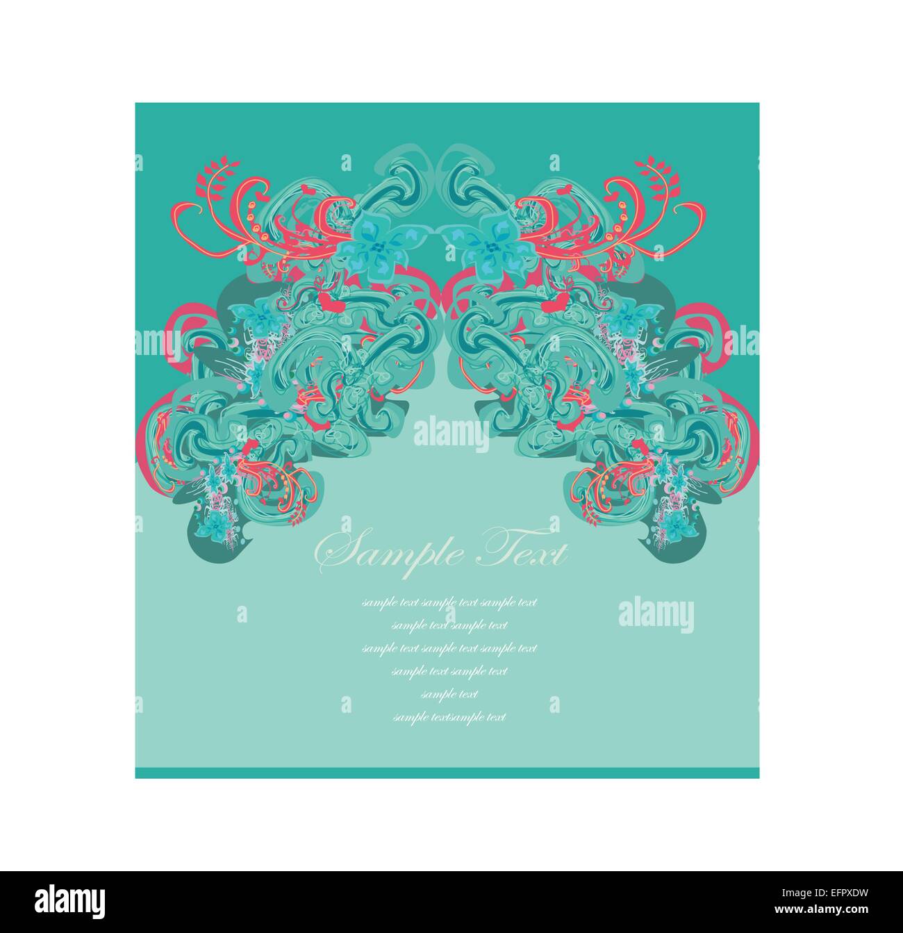 art illustration for decoration card Stock Vector Image & Art - Alamy