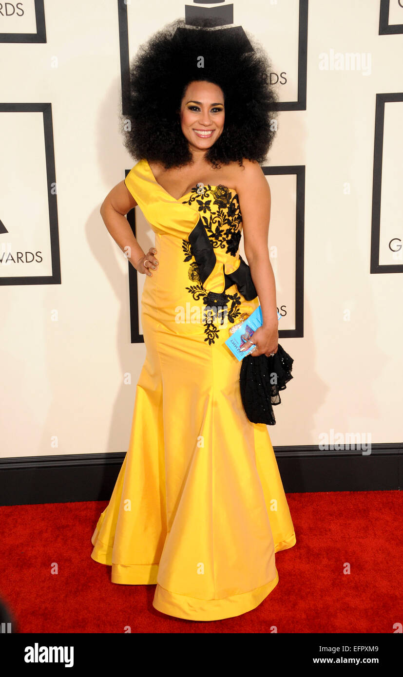Los Angeles, USA. 08th Feb, 2015. Aymee Nuviola 57.Annual Grammy Awards ... Los Angeles, USA. 08th Feb, 2015. Aymee Nuviola 57.Annual Grammy Awards ...