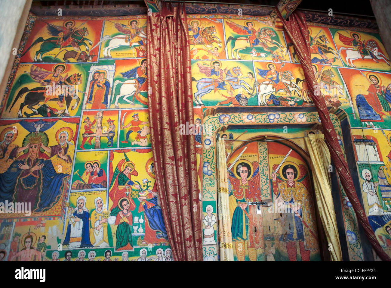 Bete Mariam church, Amhara region, Ethiopia Stock Photo - Alamy