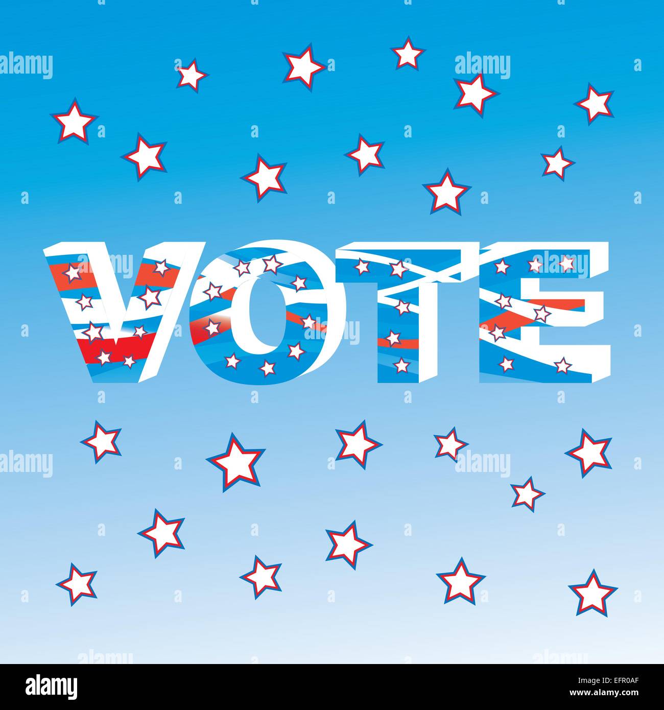 USA election patriotic background vector illustration Stock Vector ...