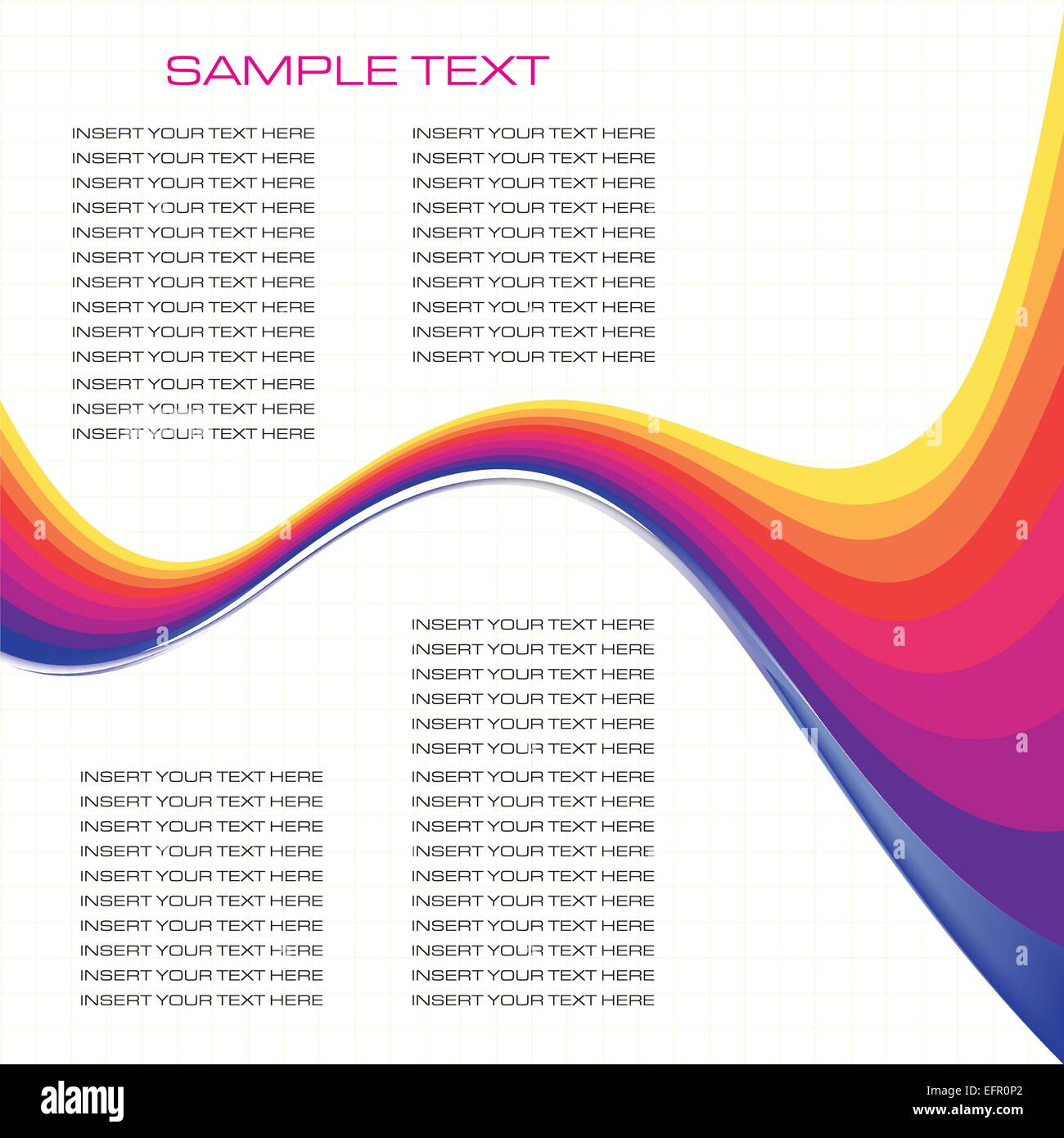retro background with copy space vector illustration Stock Vector Image ...