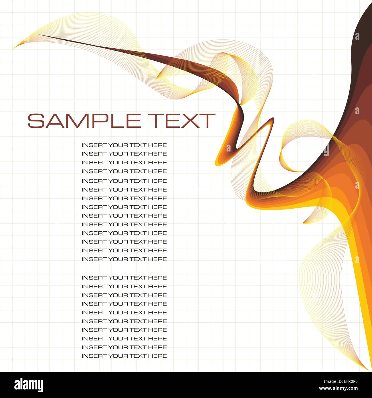 retro background with copy space vector illustration Stock Vector Image ...