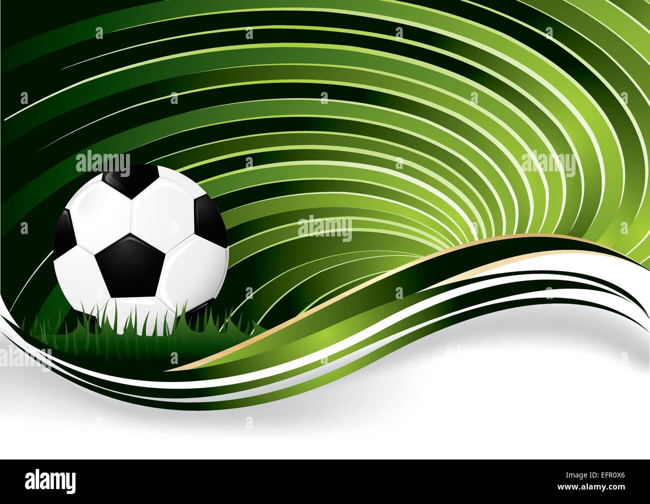 Wavy football abstract background hi-res stock photography and images ...