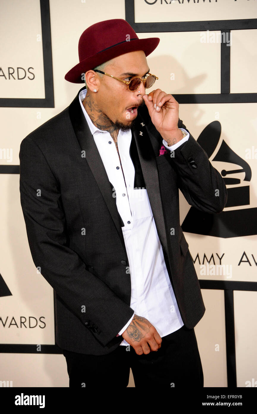 Chris brown 2015 hi-res stock photography and images - Alamy
