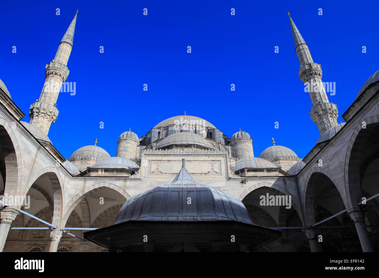 Sehzade mosque, architect Sinan (1548), Istanbul, Turkey Stock Photo ...