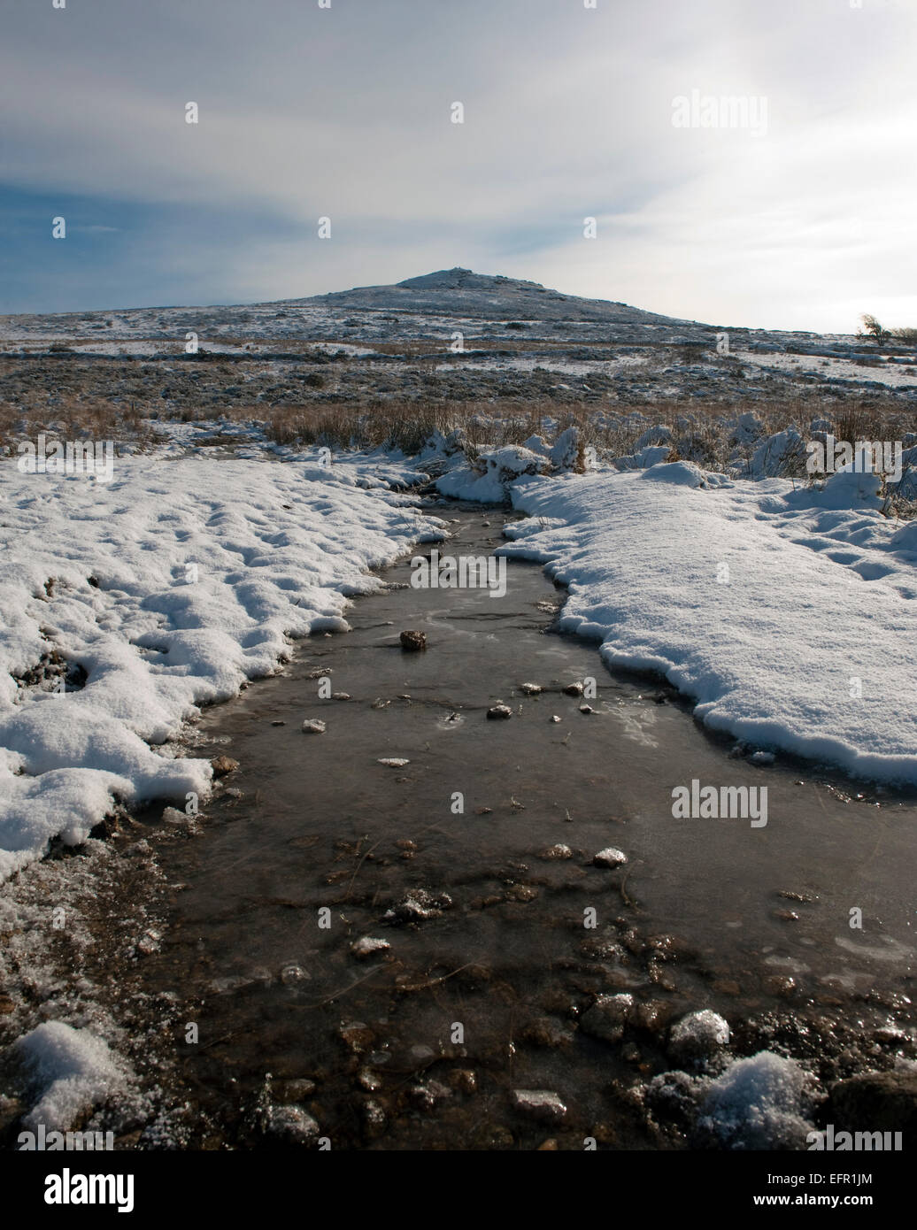 Brown Willy In Snow High Resolution Stock Photography and Images - Alamy