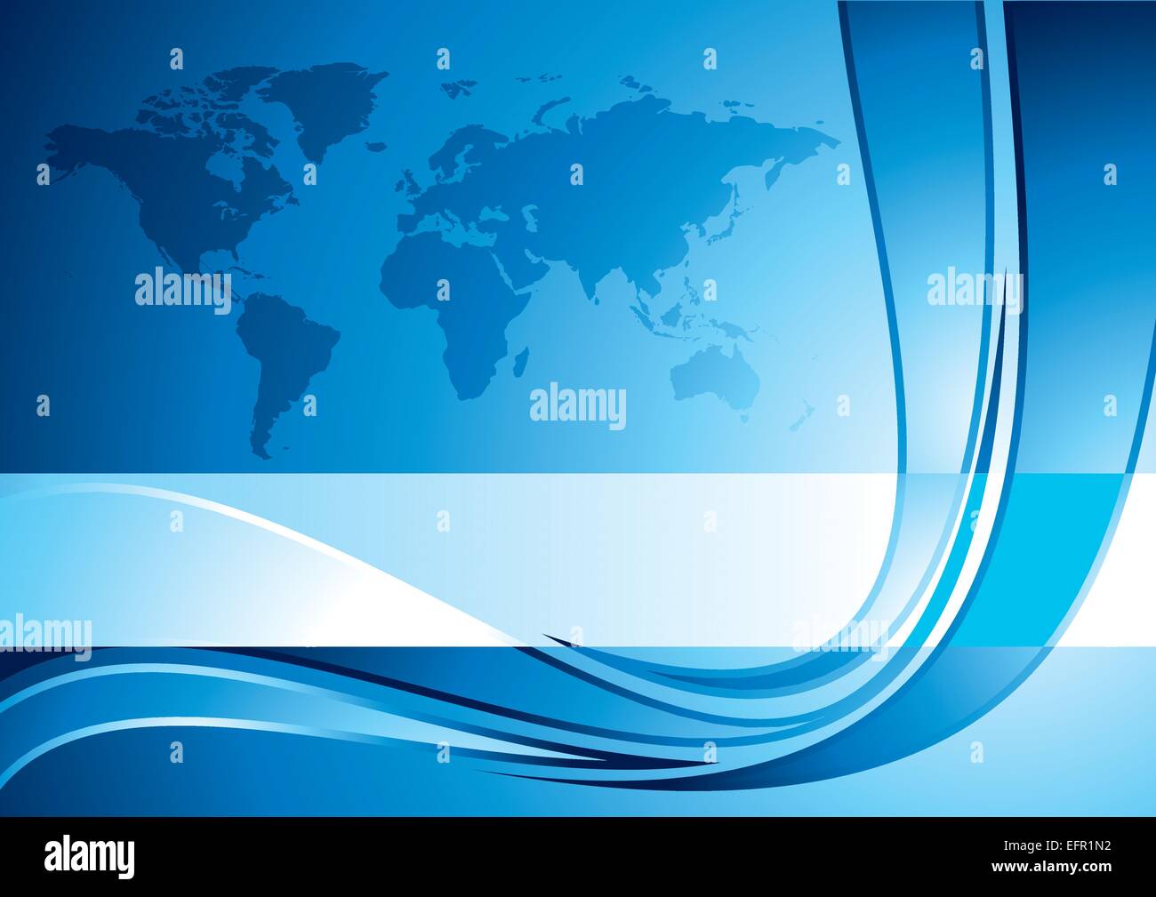 Business background with world map, vector illustration Stock Vector ...