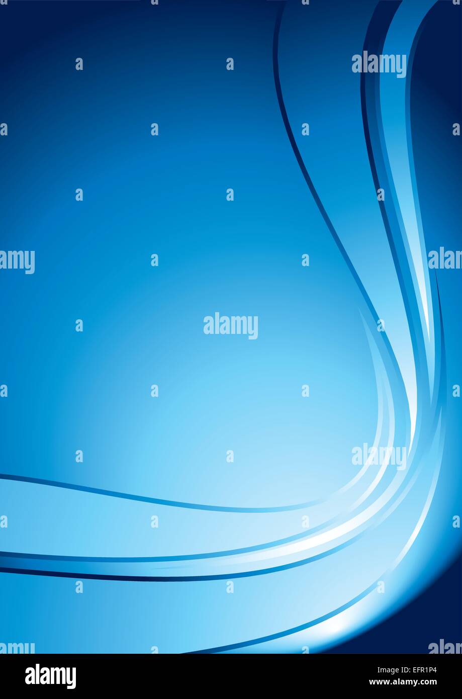 Abstract blue background with space for text, vector illustration Stock ...