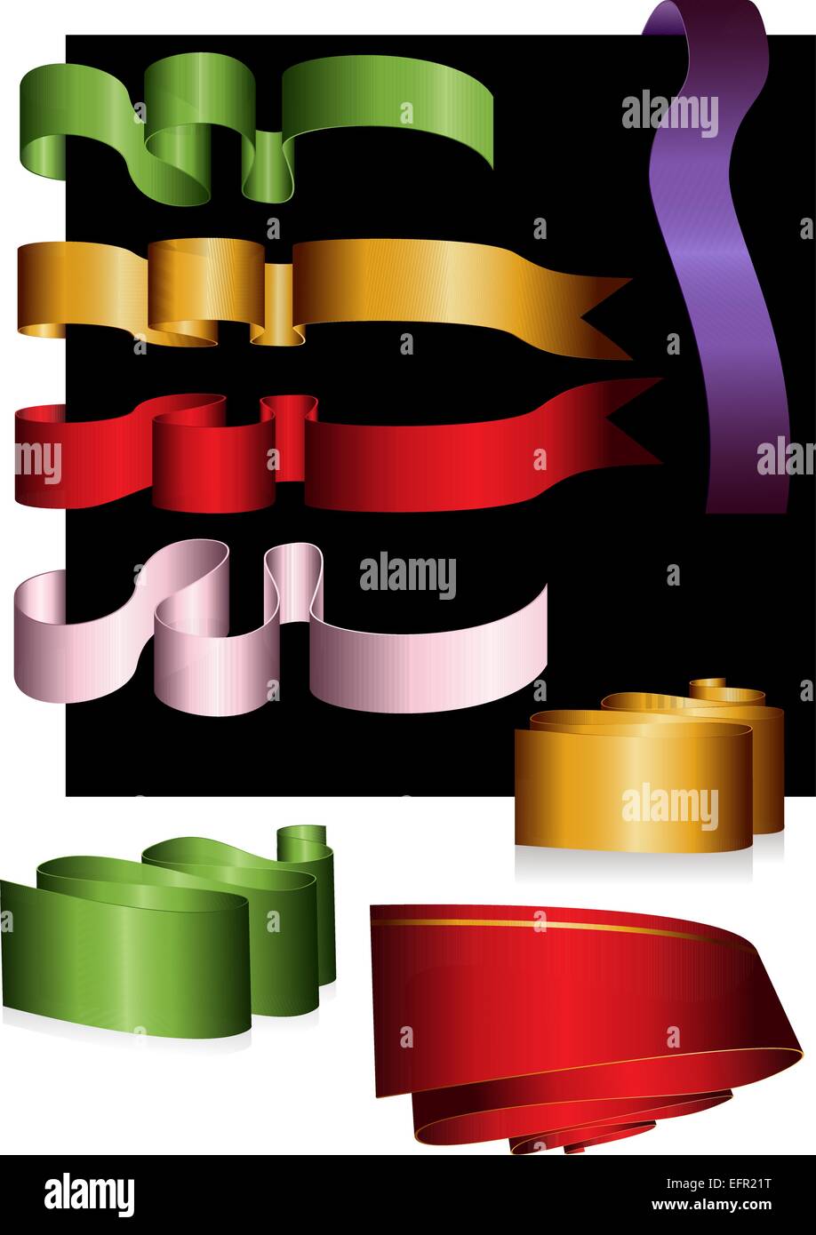 Wavy banners for advertisement, vector illustration Stock Vector Image ...