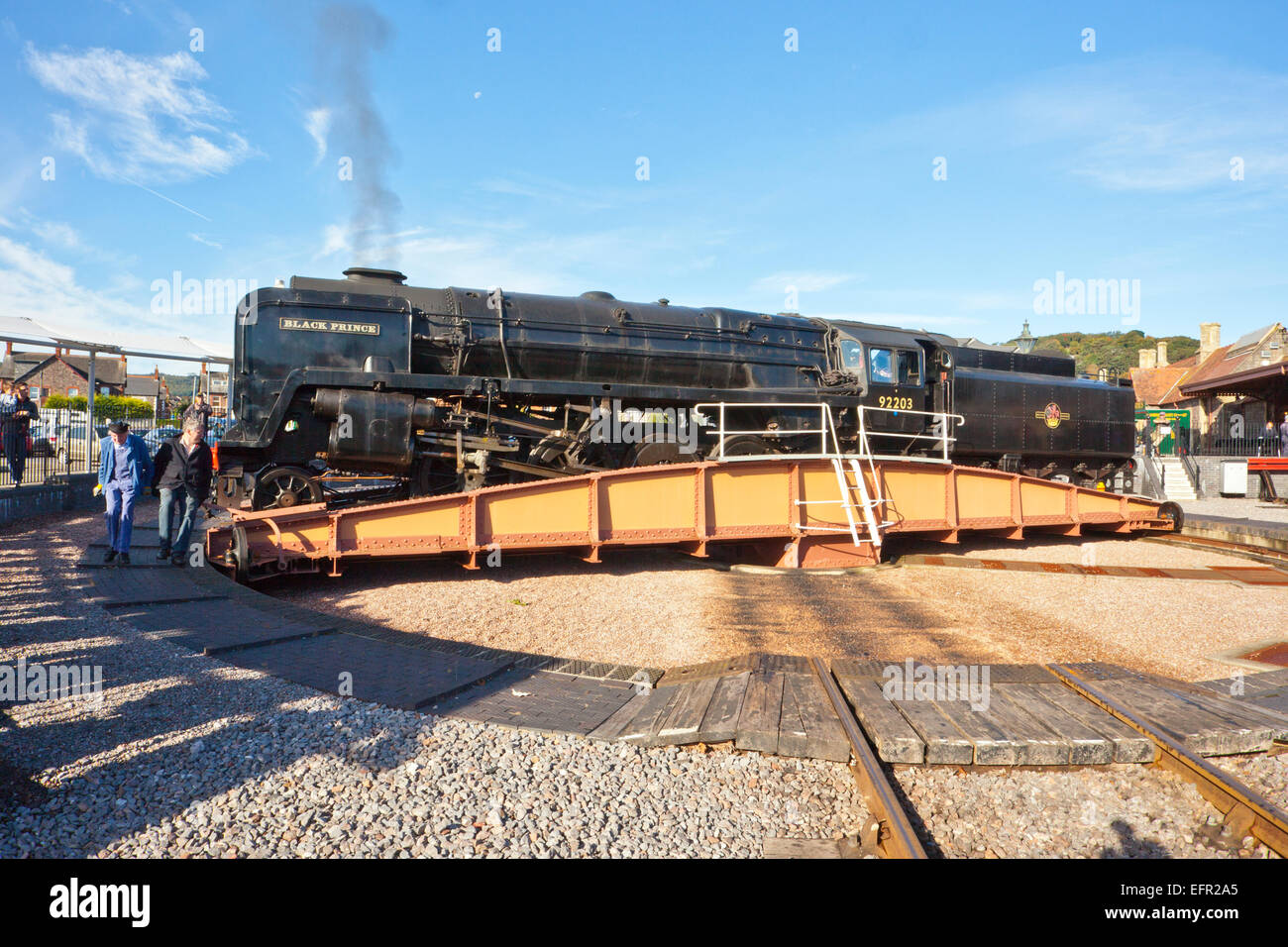 Wildlife artist David Shepherd, owner of Ex-BR No.92203 'Black Prince ...