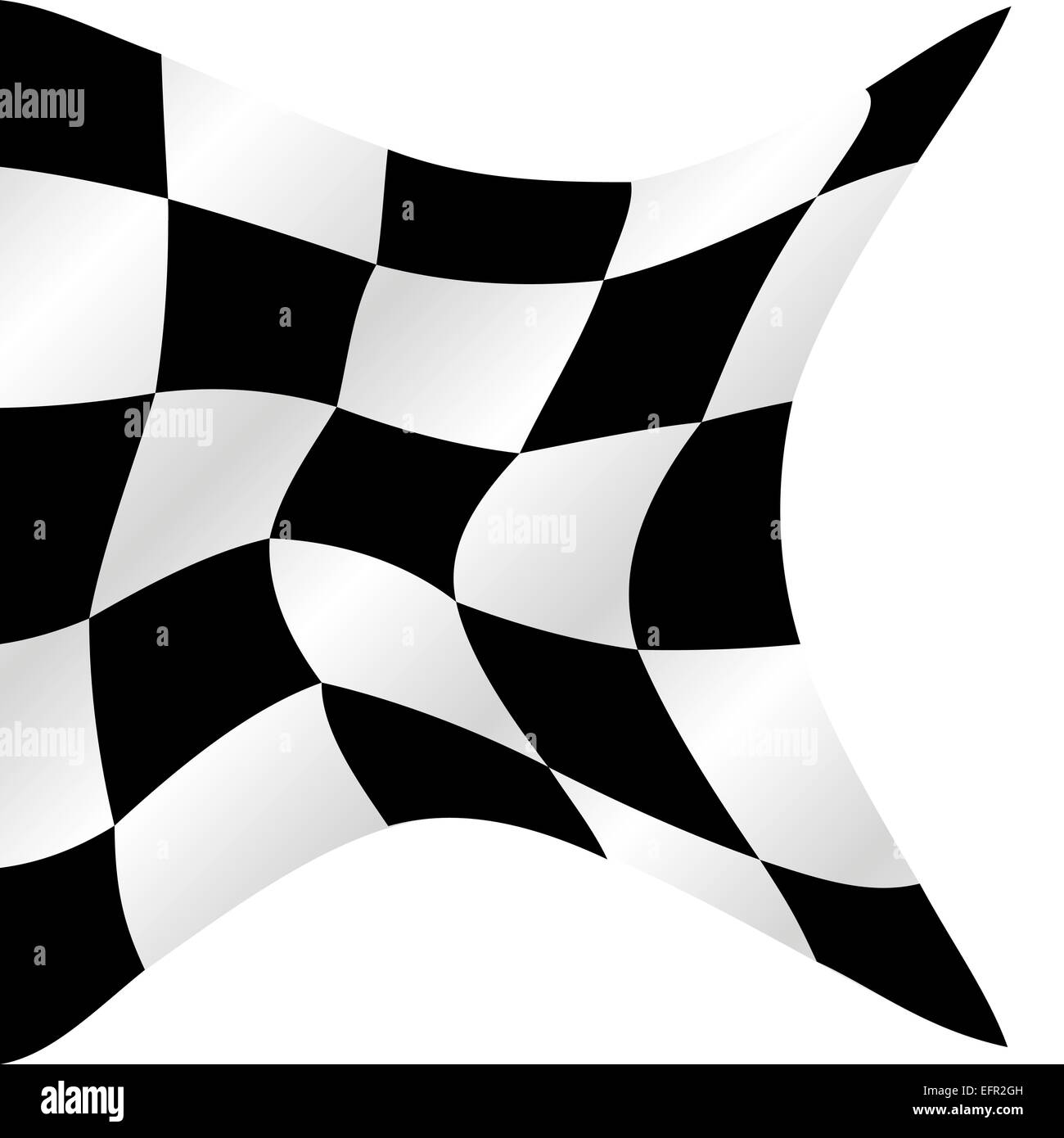 Checkered flag waving background, vector illustration Stock Vector Image & Art - Alamy