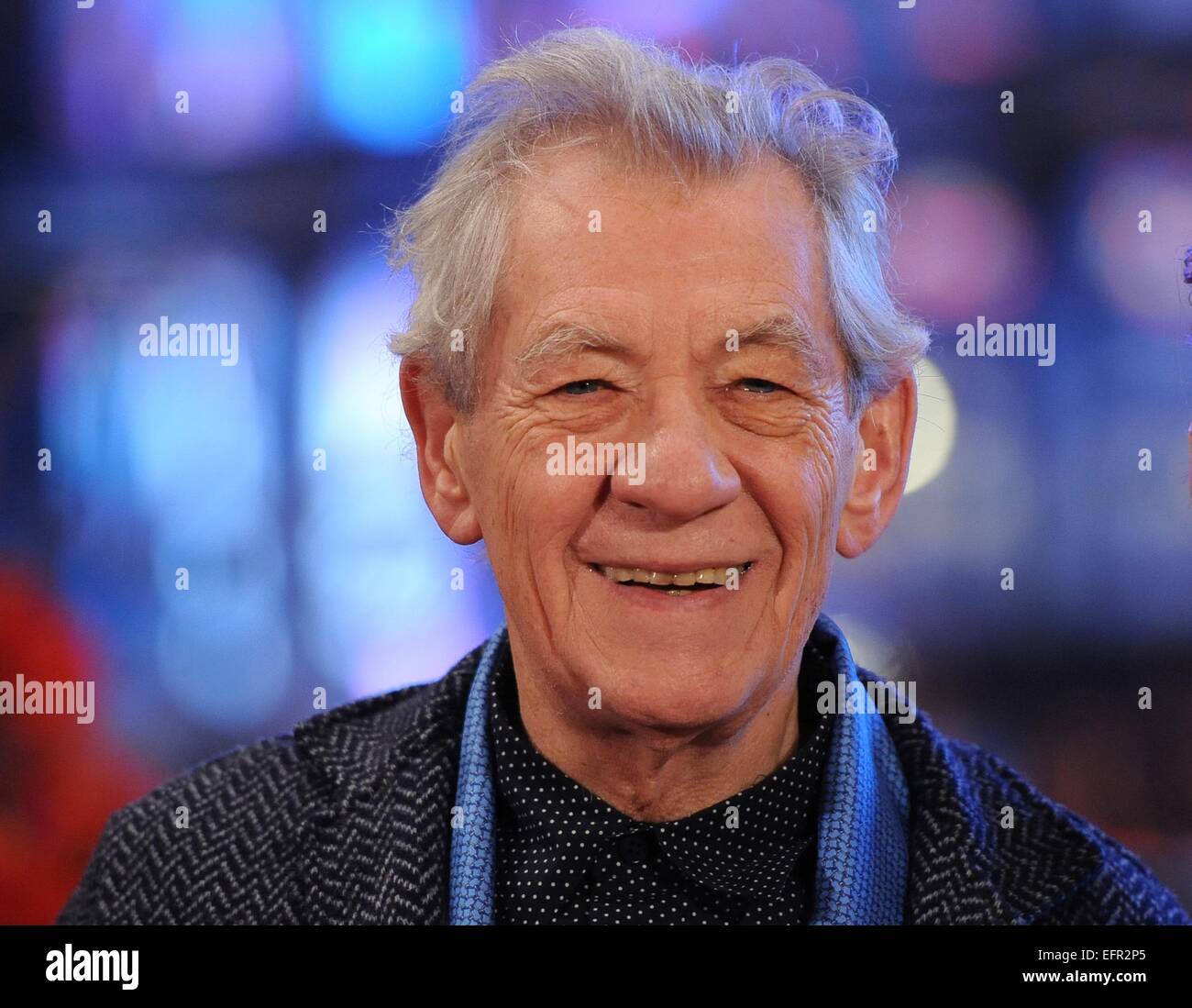 British actor Ian McKellen arrives for the premiere of 'Mr. Holmes ...