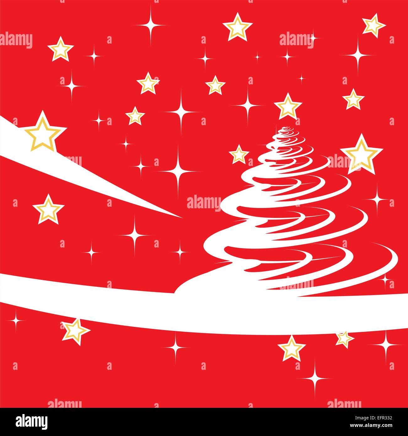 vector illustration of Christmas tree Stock Vector Image & Art - Alamy