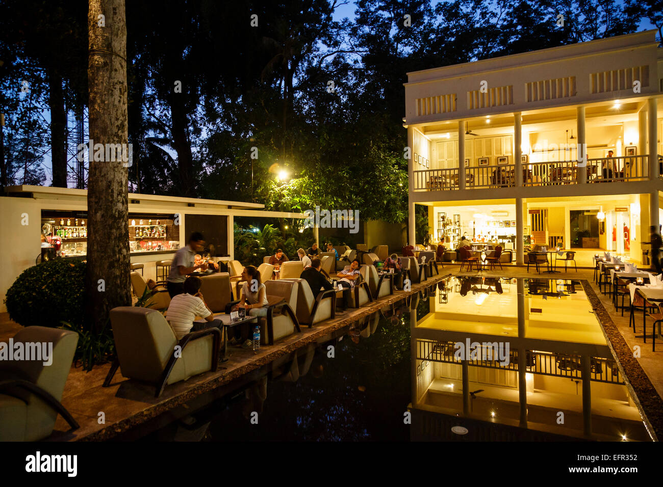 The FCC Angkor, Foreign Correspondents Club, hotel and restaurant, Siem ...