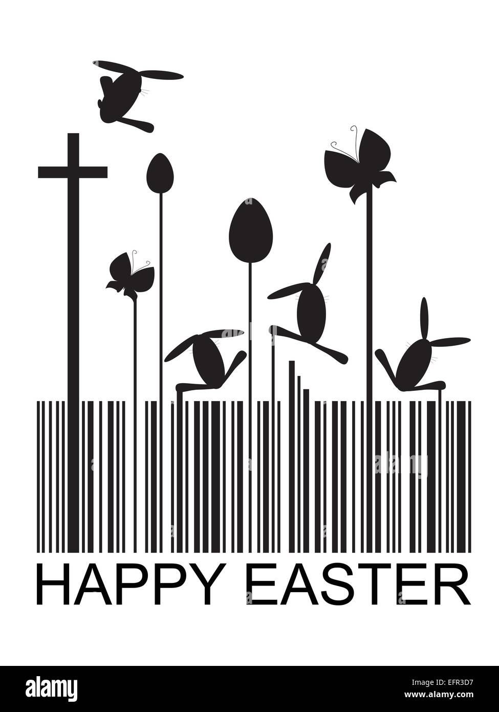 Bar code electronic label Stock Vector Images - Alamy