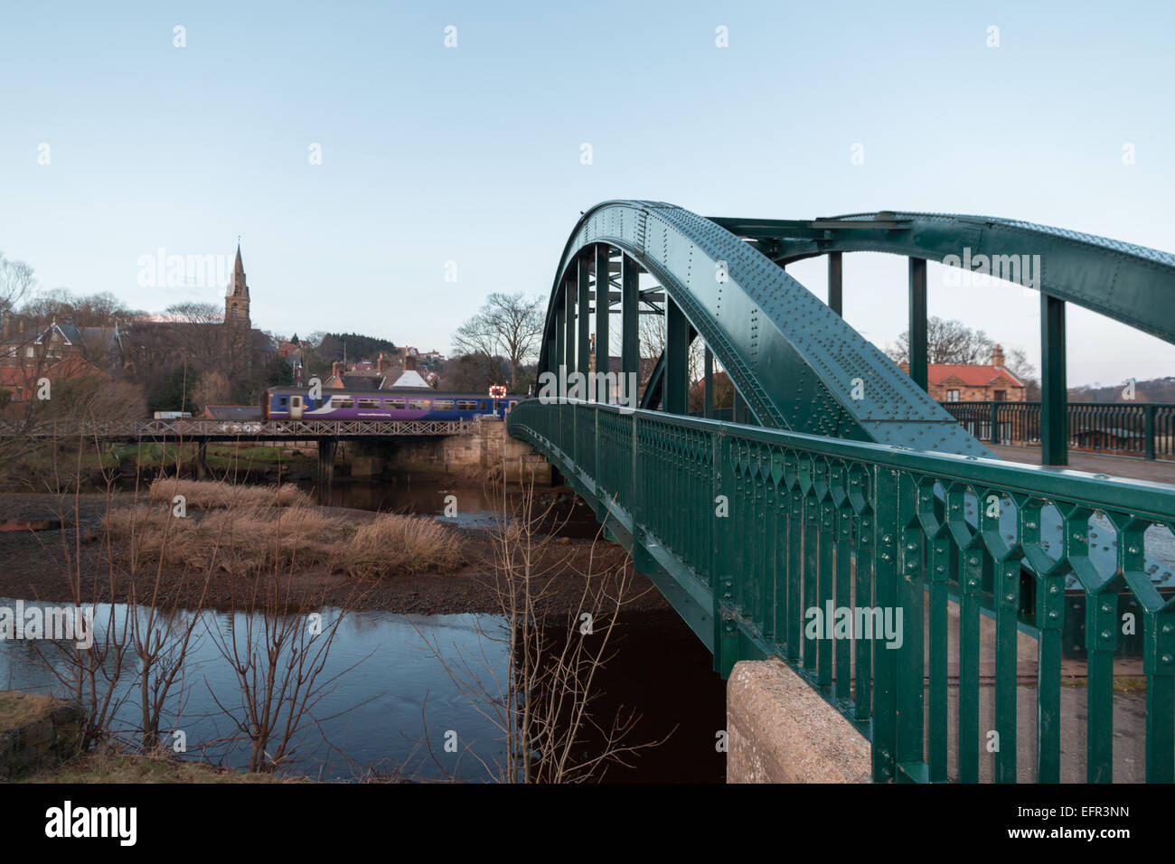 arc bridge connecting transaction rail Stock Photo - Alamy