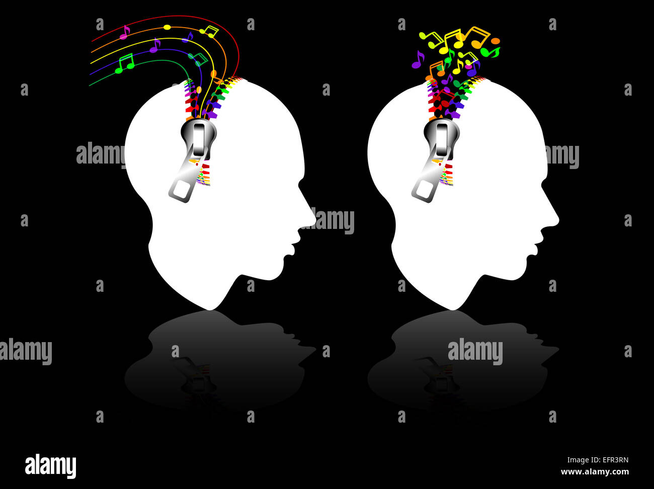 Profile symbols hi-res stock photography and images - Alamy
