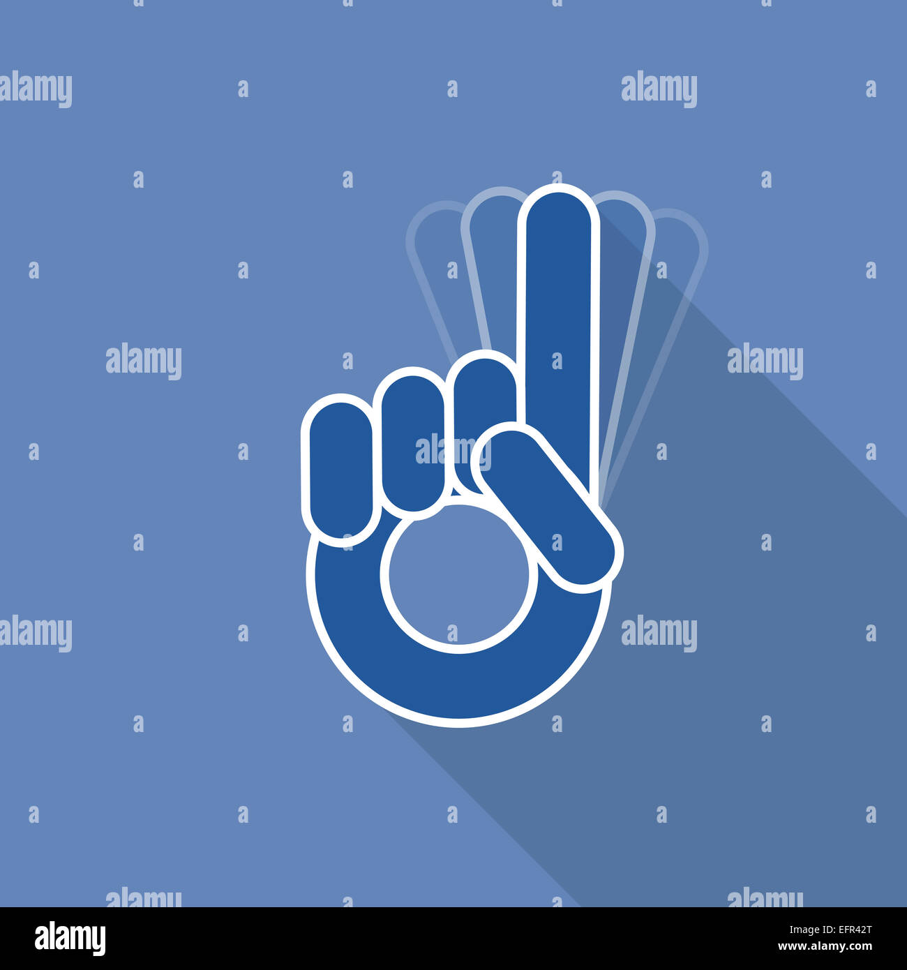 No No finger symbol Stock Photo - Alamy