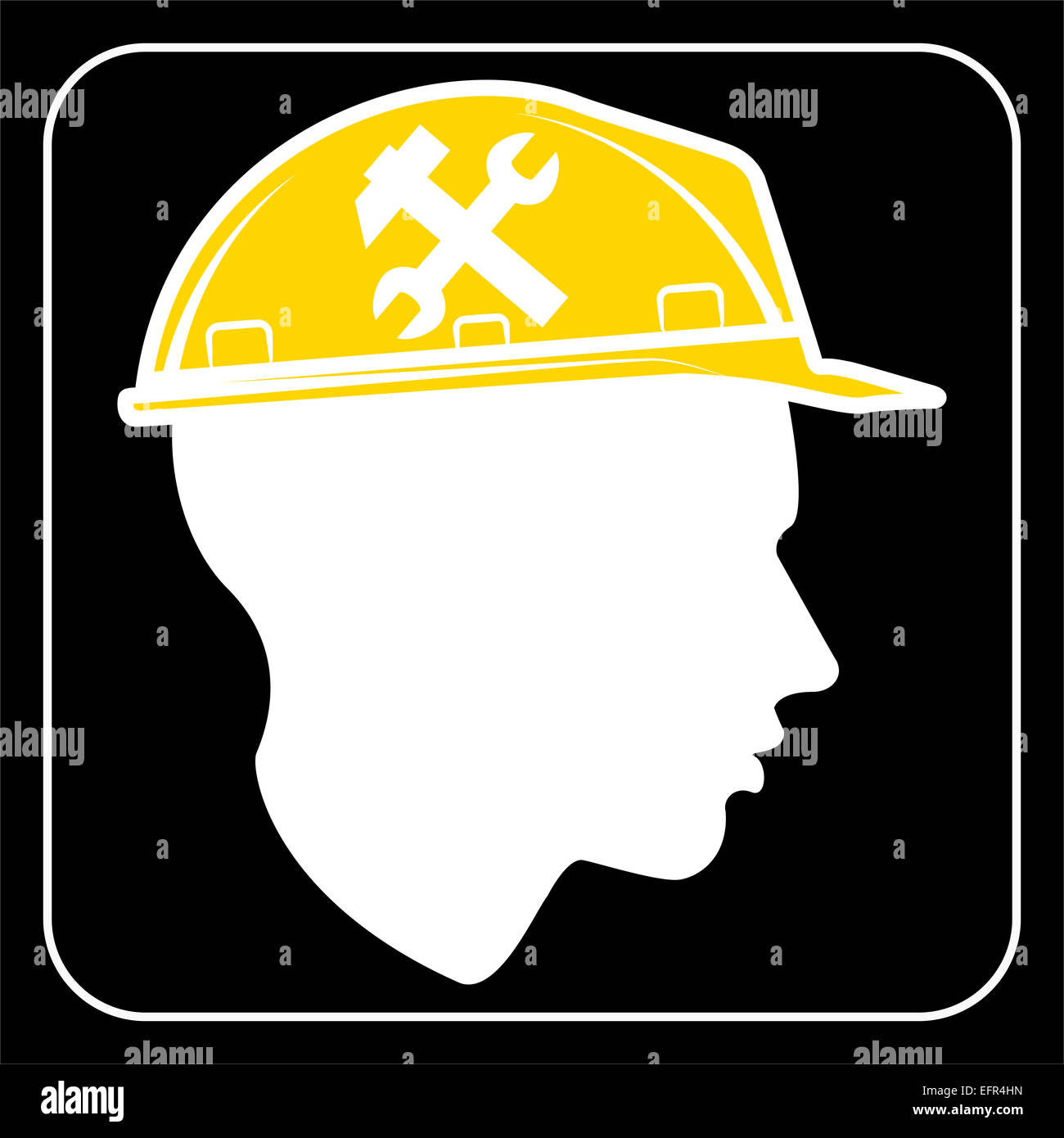 Hammer workman employee hi-res stock photography and images - Alamy