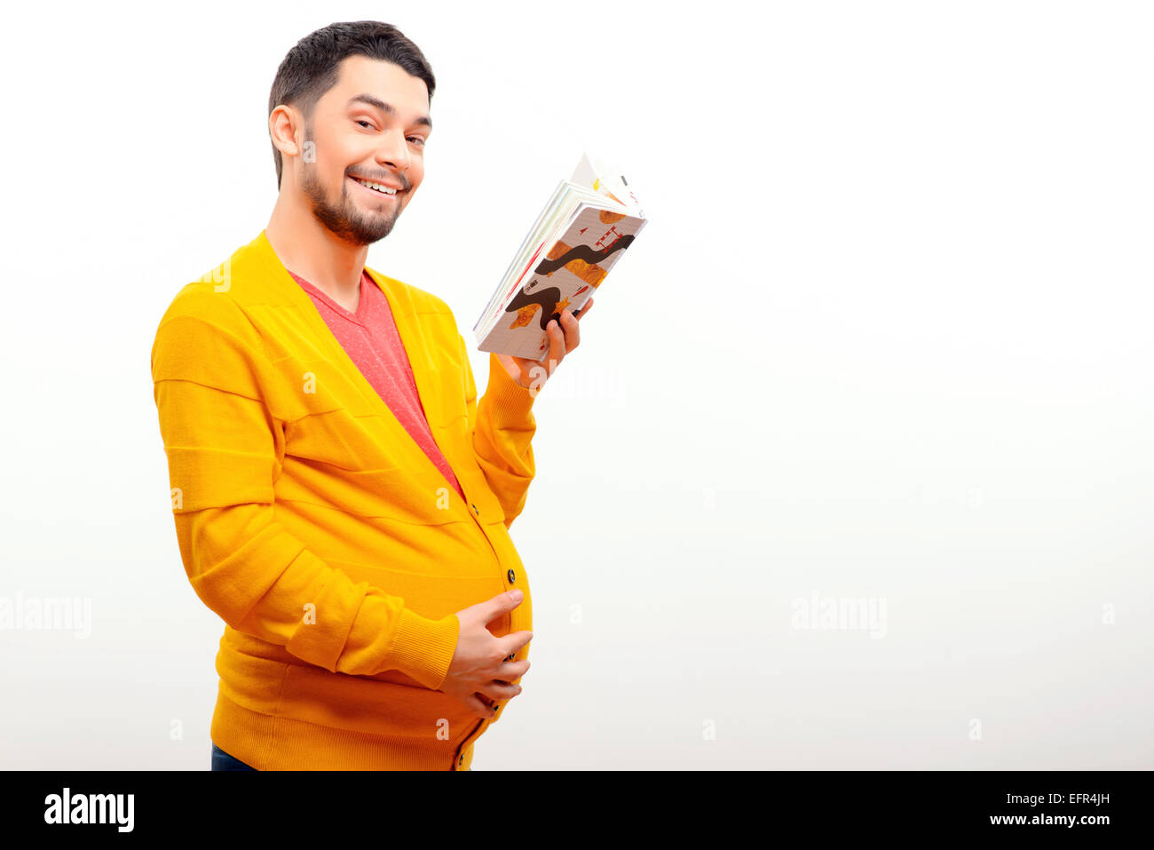 Conceptual image of a pregnant man Stock Photo - Alamy