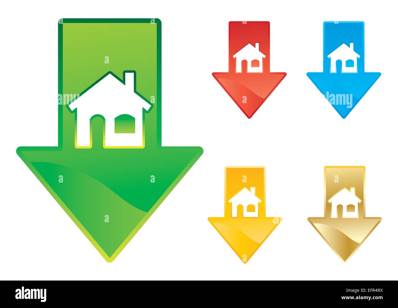 Housing banking concept Stock Vector Images - Alamy
