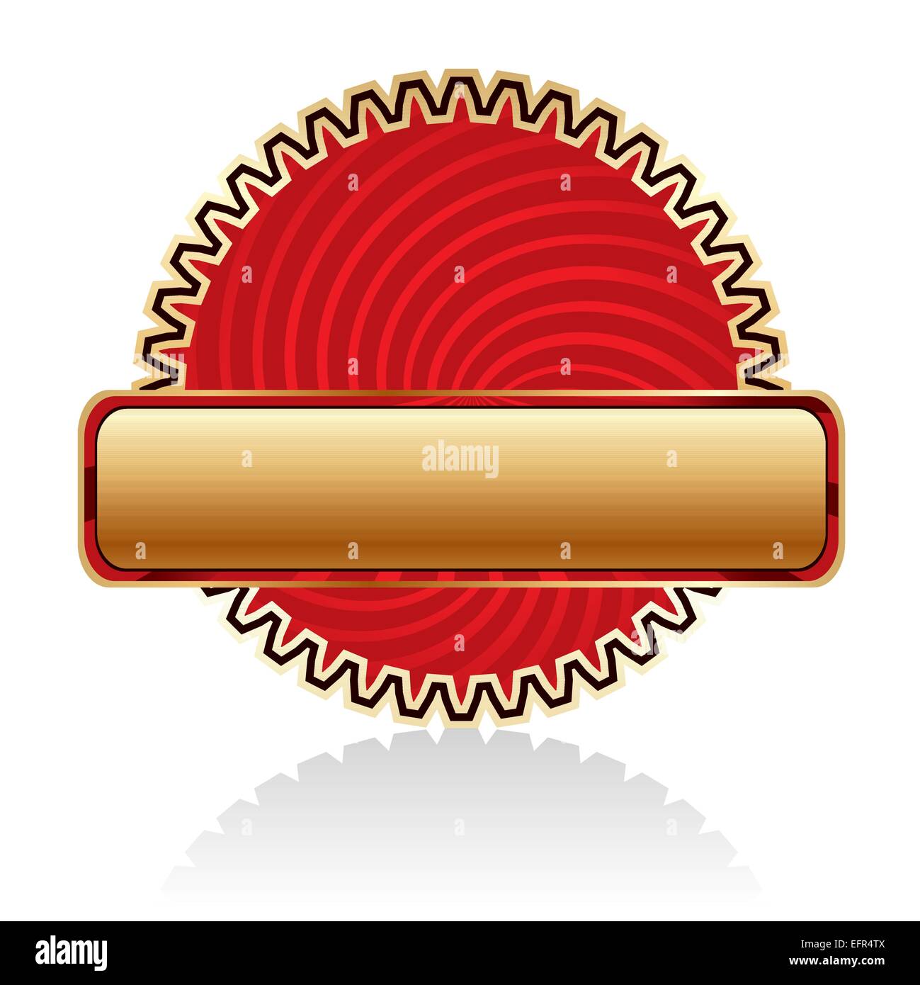 Luxurious shiny label, vector illustration Stock Vector Image & Art - Alamy