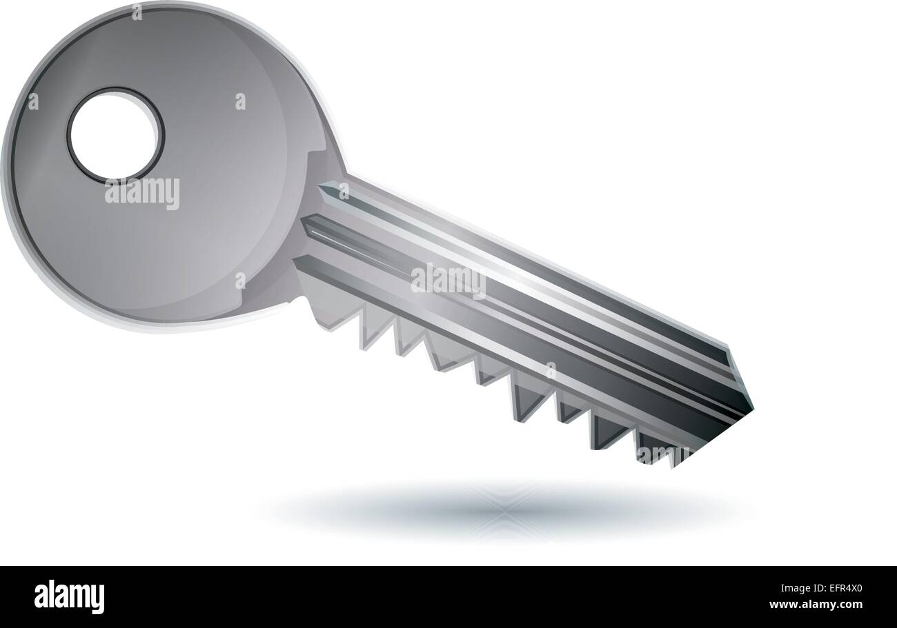 Log in silver key icon, vector illustration Stock Vector Image & Art ...