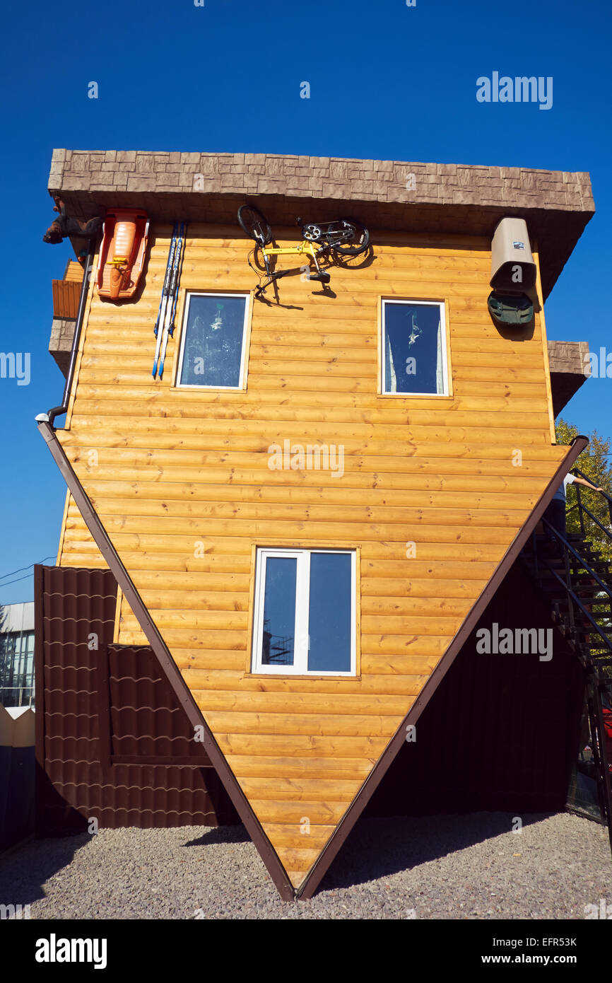 Upside Down House In Russia