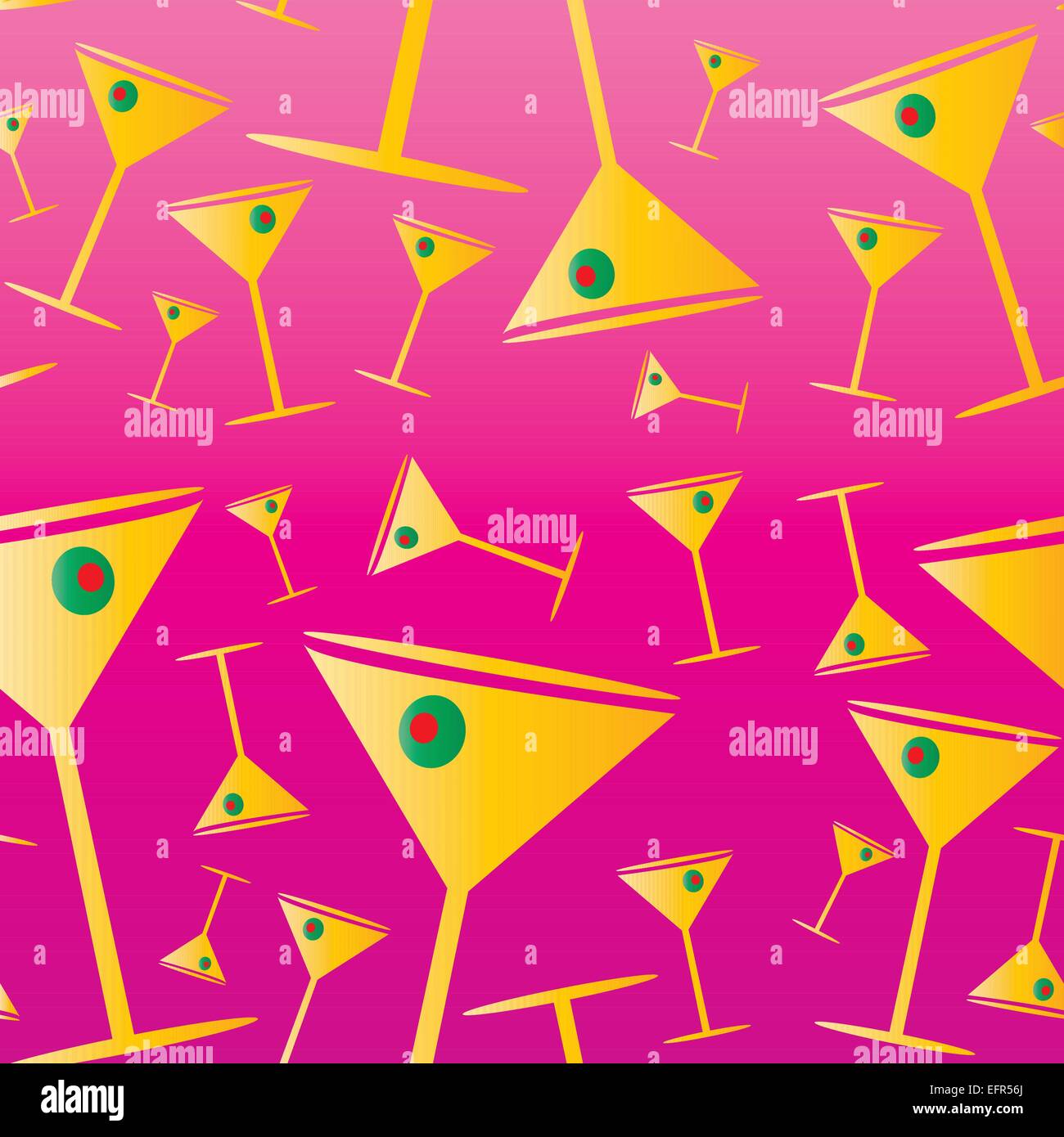 Martini drink seamless texture wallpaper background vector illustration ...