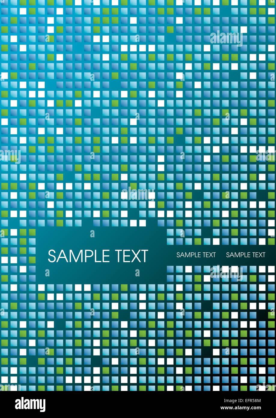 abstract mosaic cover page, vector illustration Stock Vector Image ...