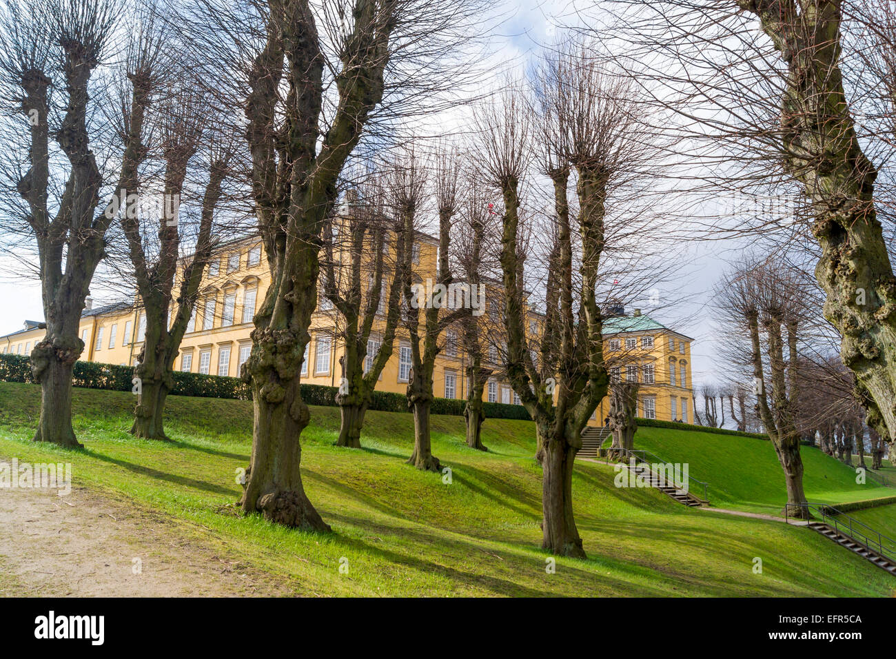 Frederiksberg Palace. Frederiksberg municipality near Copenhagen ...