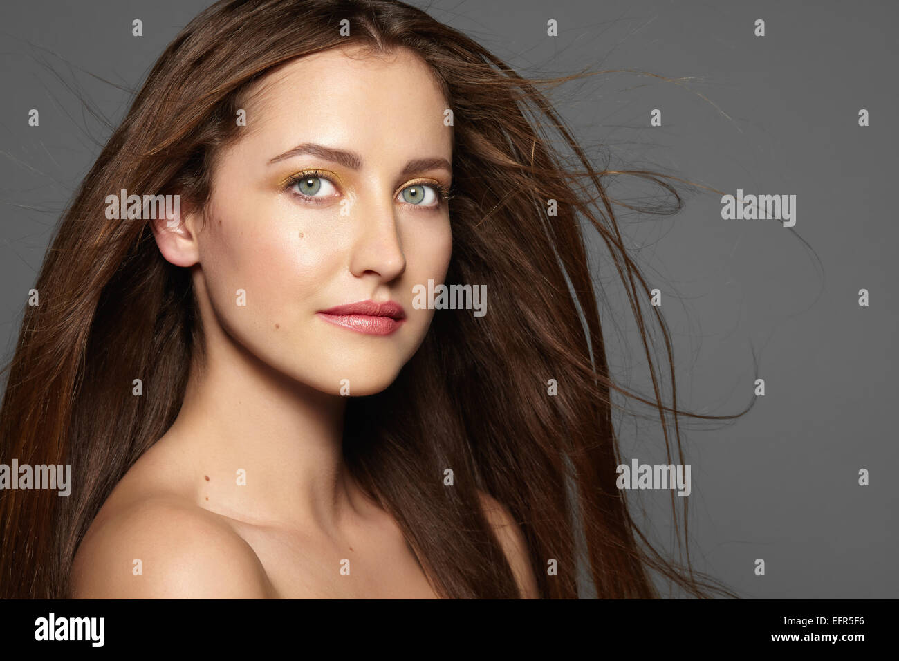 Female model looking at camera Stock Photo - Alamy