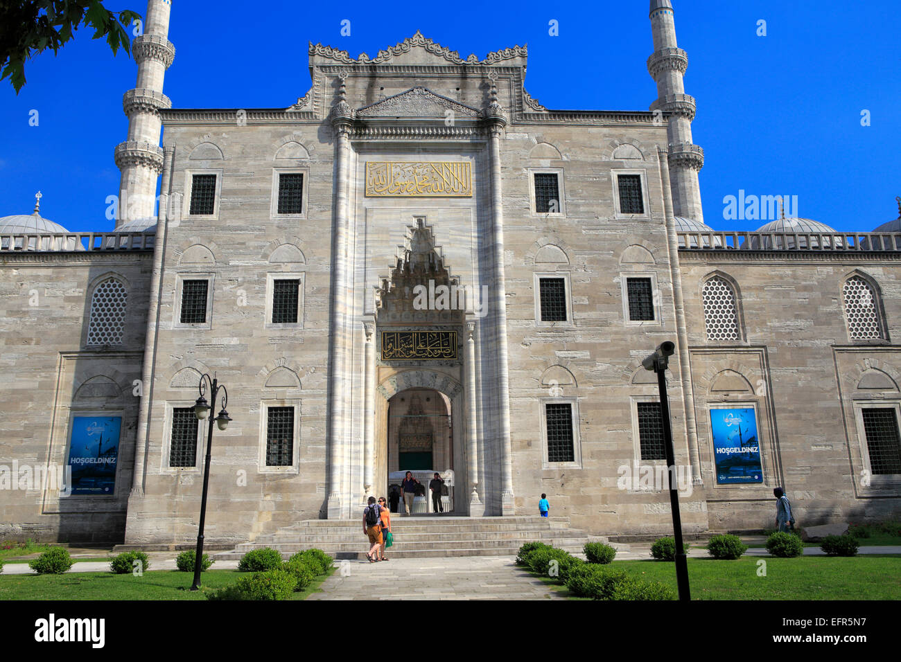 Suleymaniye mosque, architect Sinan (1557), Istanbul, Turkey Stock ...