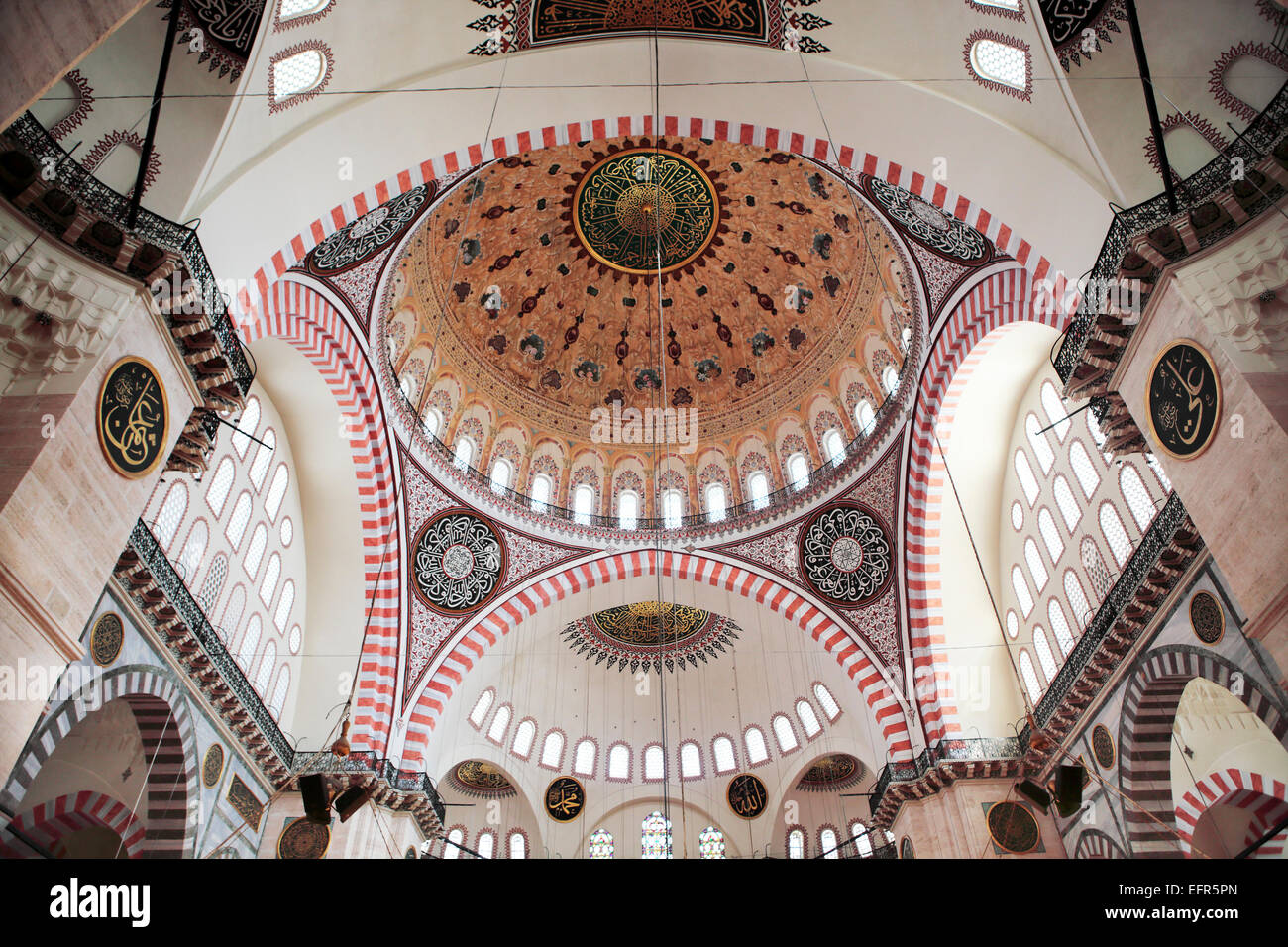 Suleymaniye mosque interior hi-res stock photography and images - Alamy