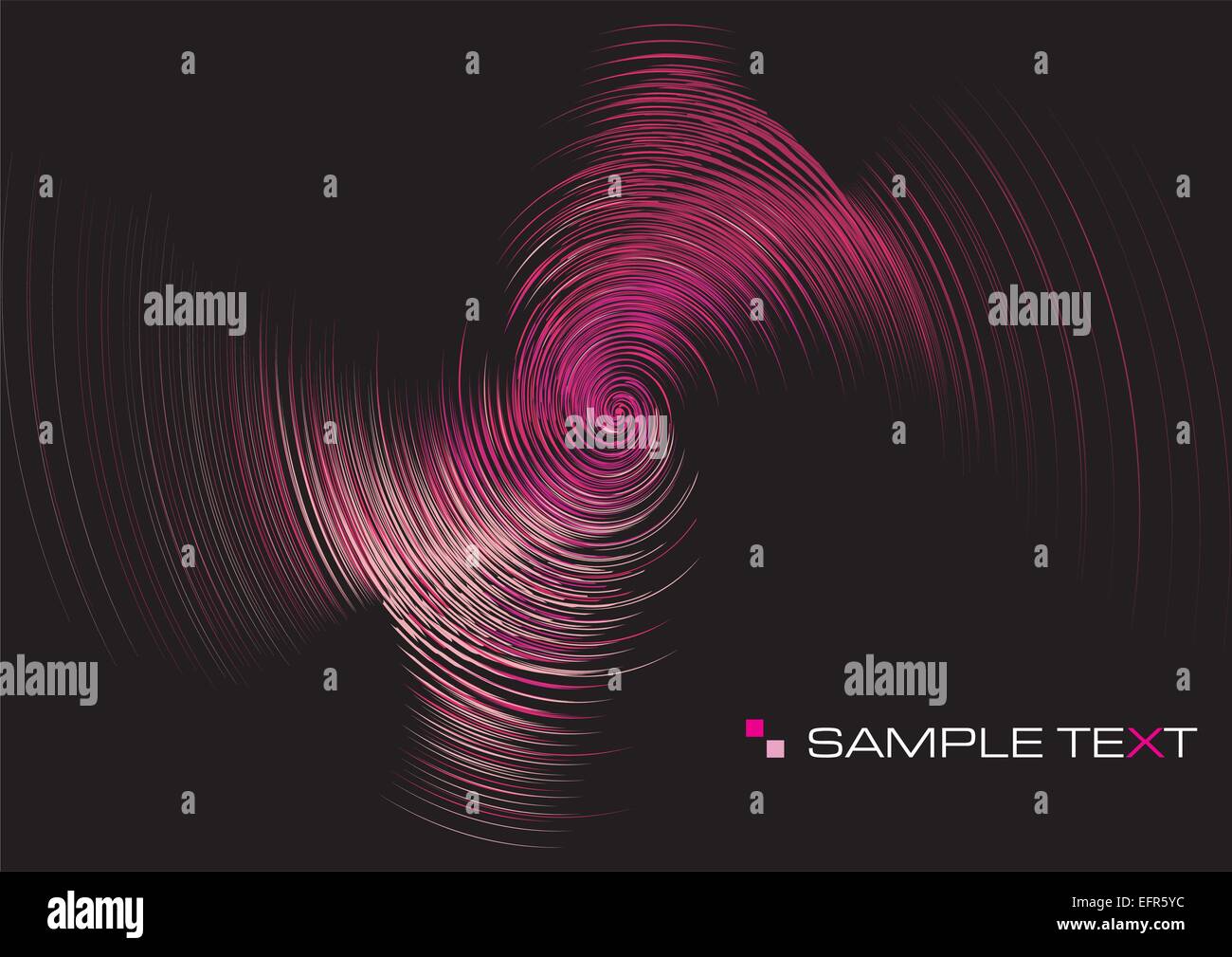 Pink ripple with copy space, vector illustration Stock Vector Image ...