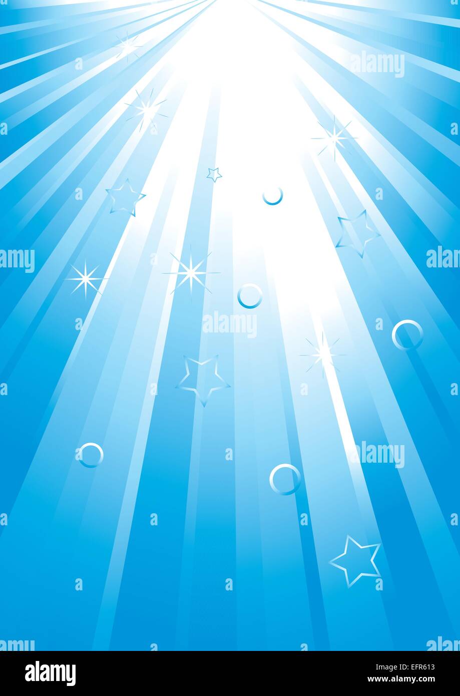 vector blue light spread Stock Vector Image & Art - Alamy