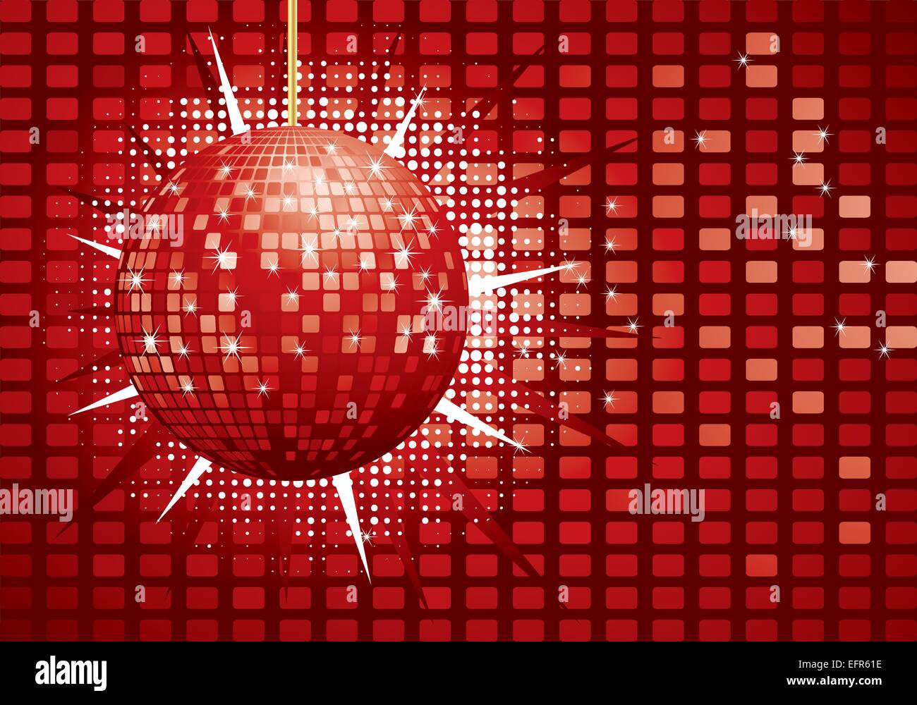 Disco ball vector hi-res stock photography and images - Alamy