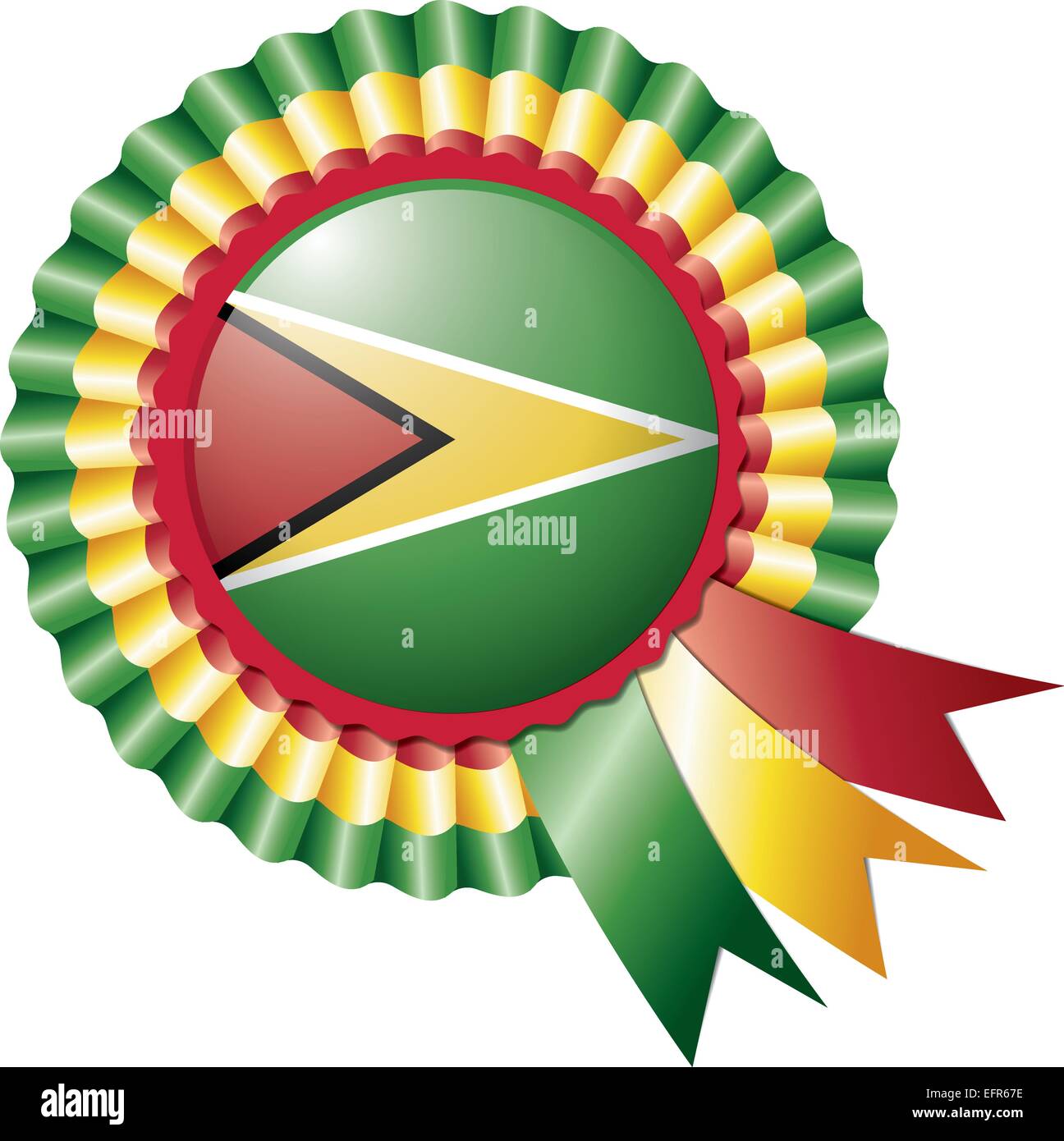 Guyana icon Stock Vector Images - Alamy